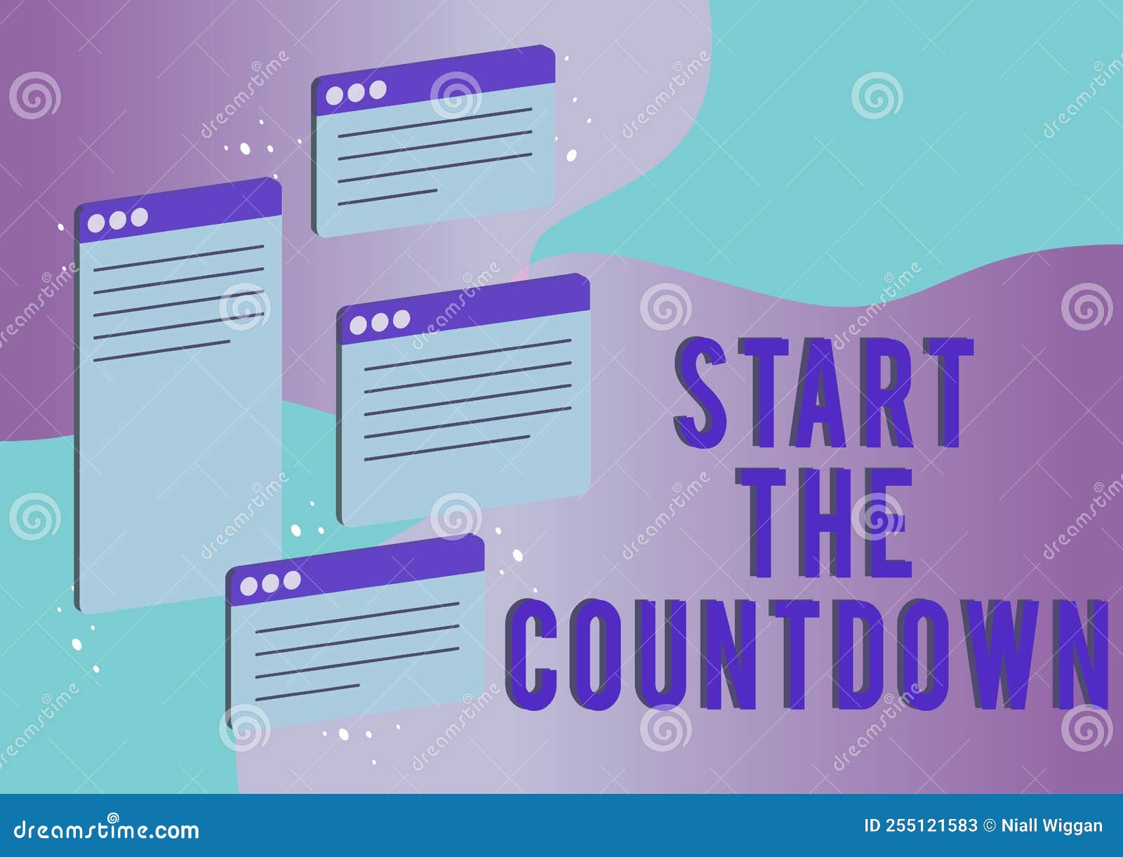 Conceptual Caption Start the Countdown. Business Overview Sequence of ...