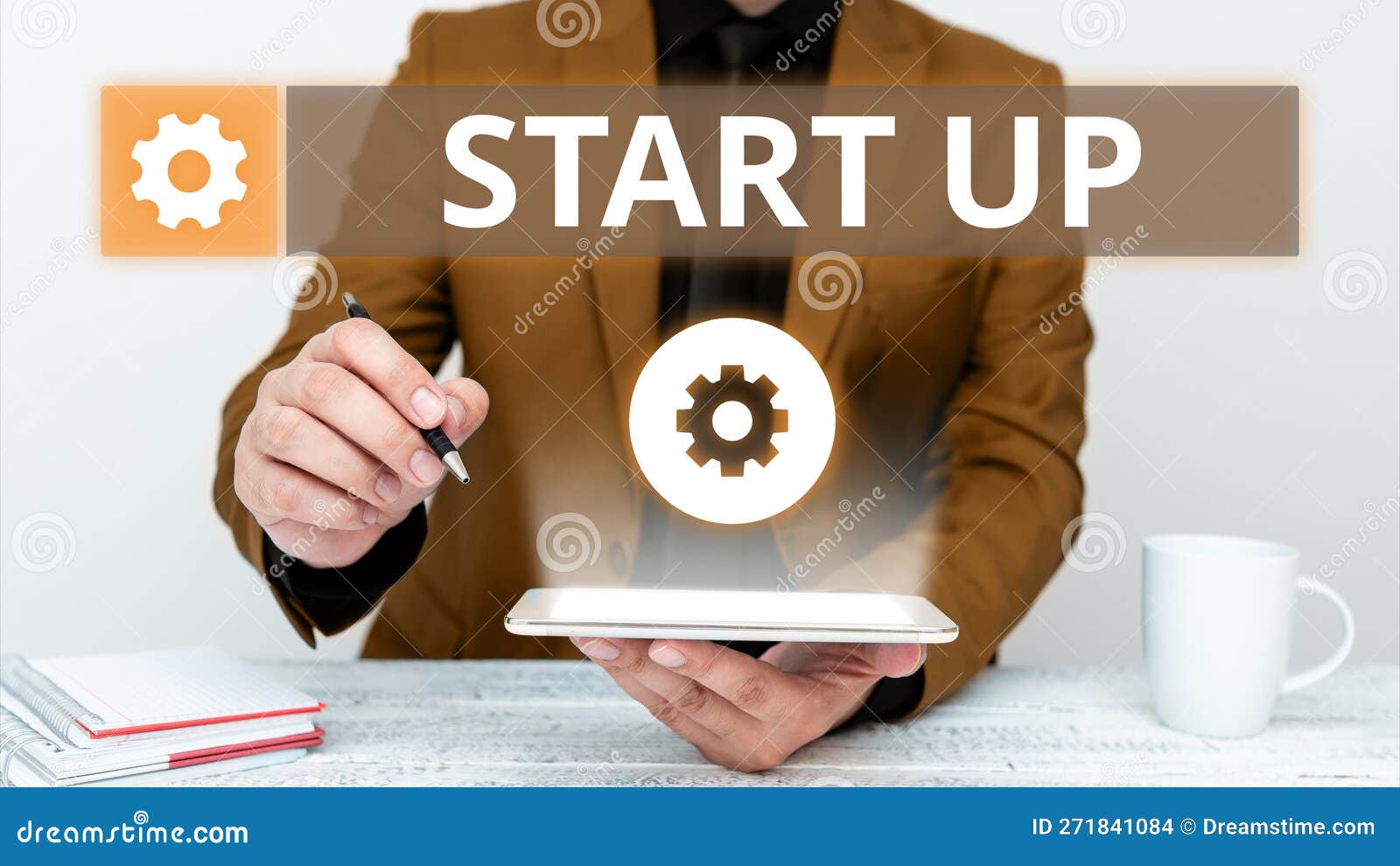 Handwriting Text Start Up. Concept Meaning in the Early Process of ...