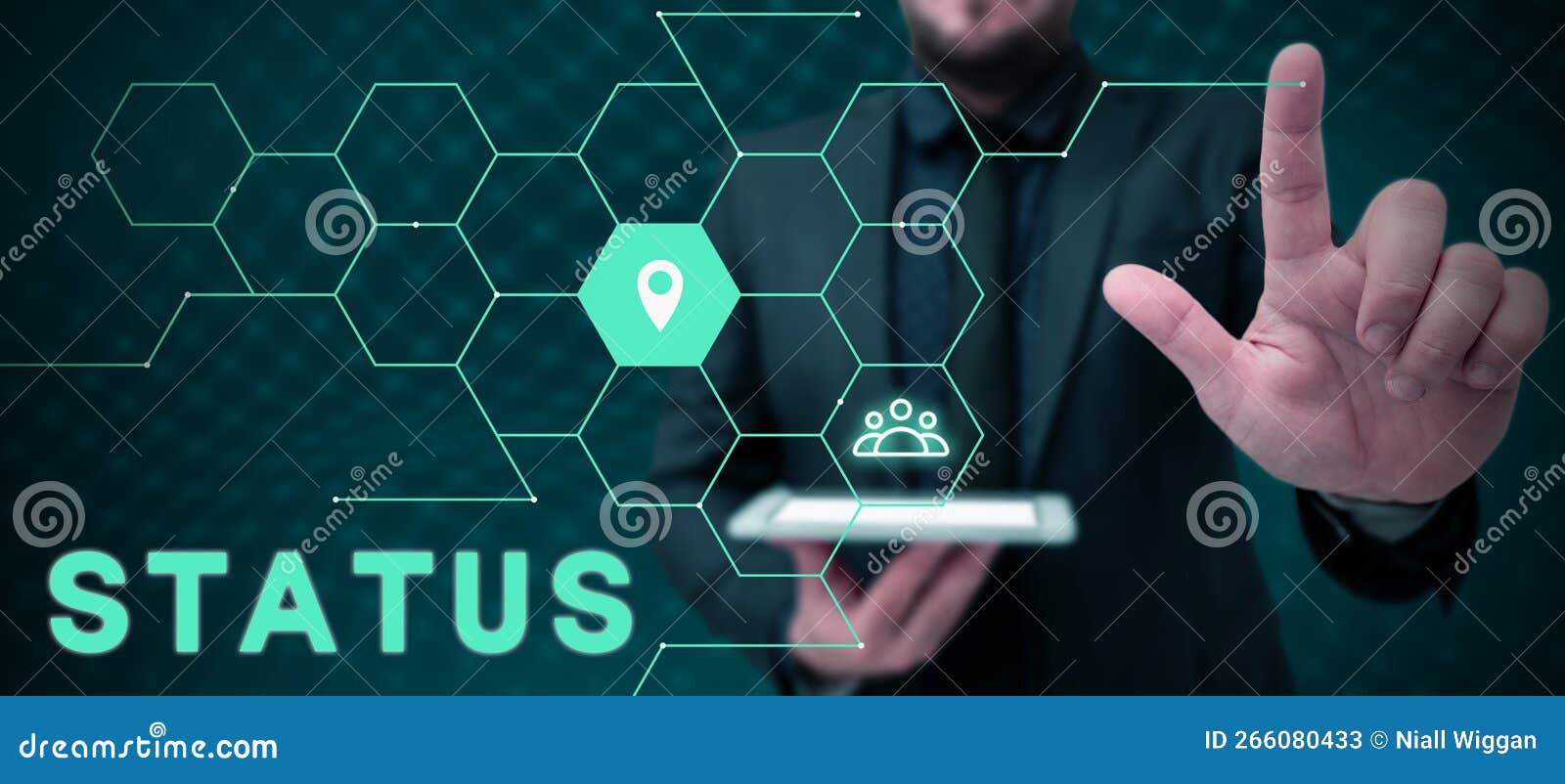 Text Caption Presenting Status. Word Written on Situation at a ...