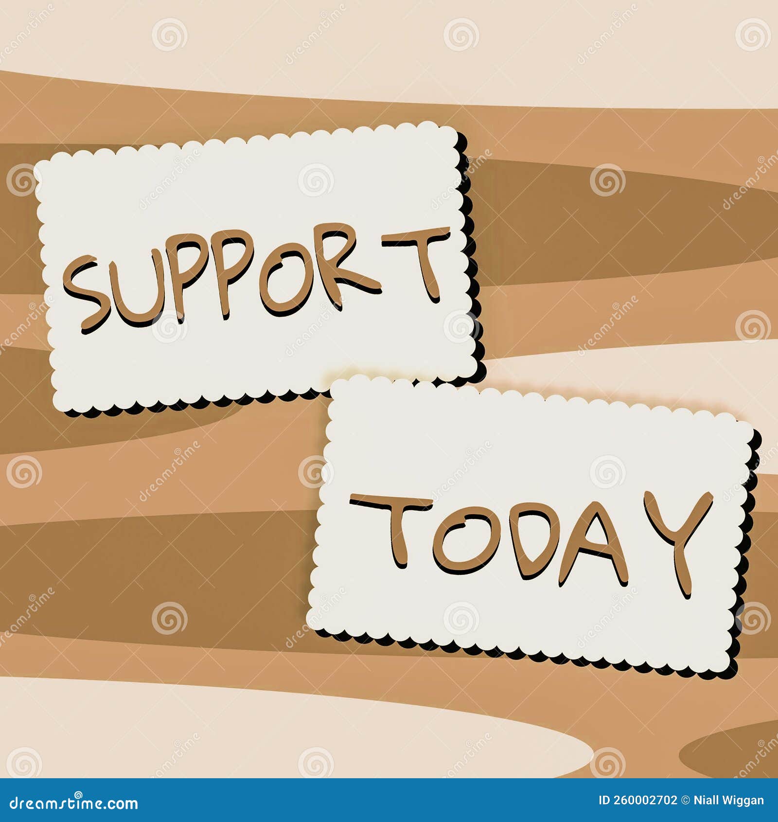 Text Caption Presenting Support. Internet Concept Thing that Bears the ...