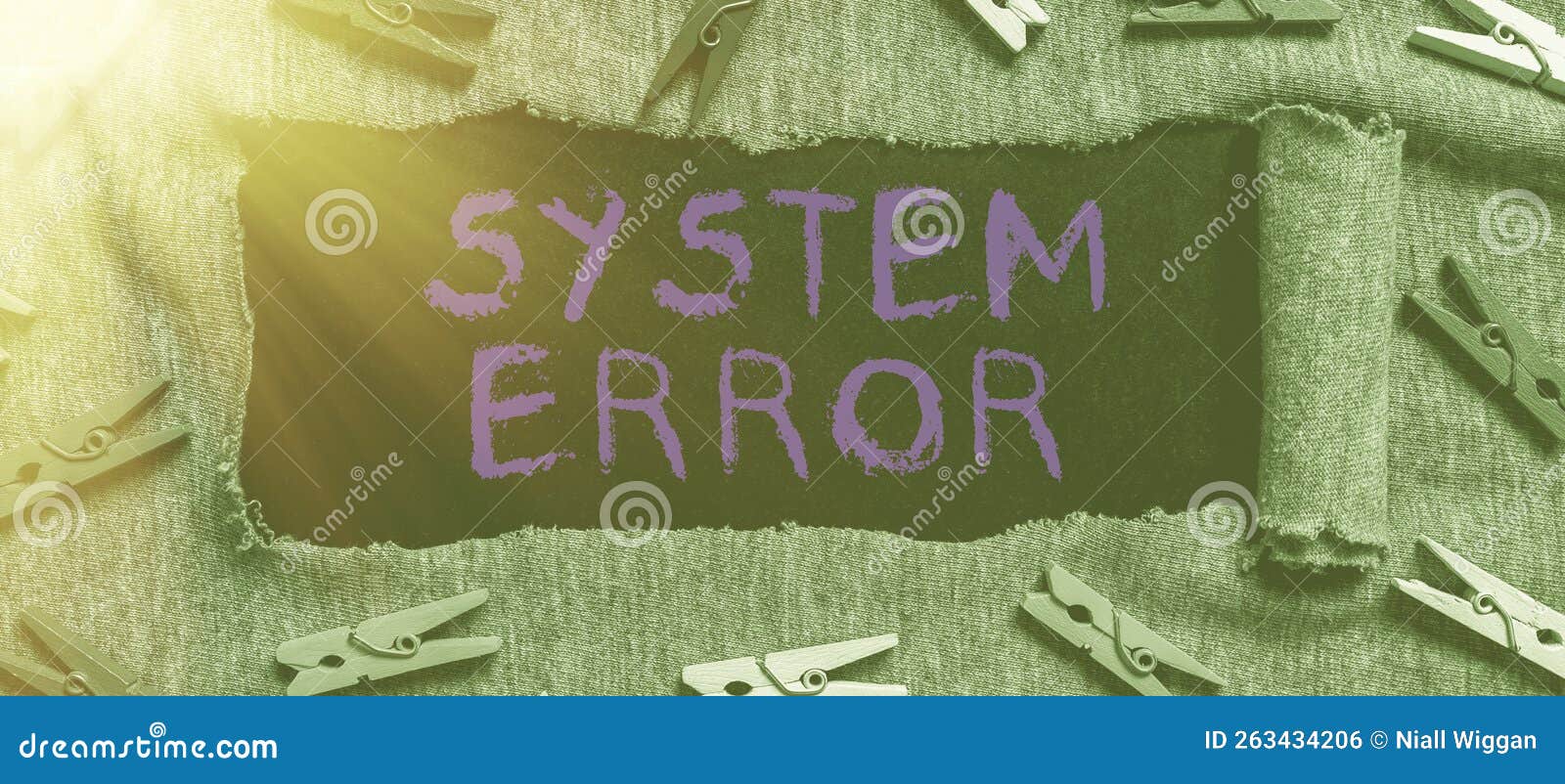 Handwriting Text System Error. Business Overview Technological Failure ...