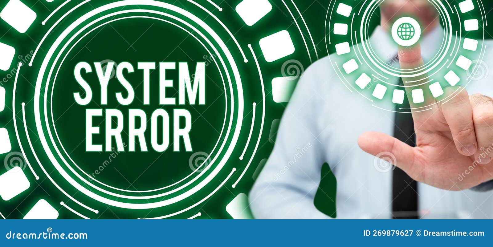 Handwriting Text System Error. Word for Technological Failure Software ...