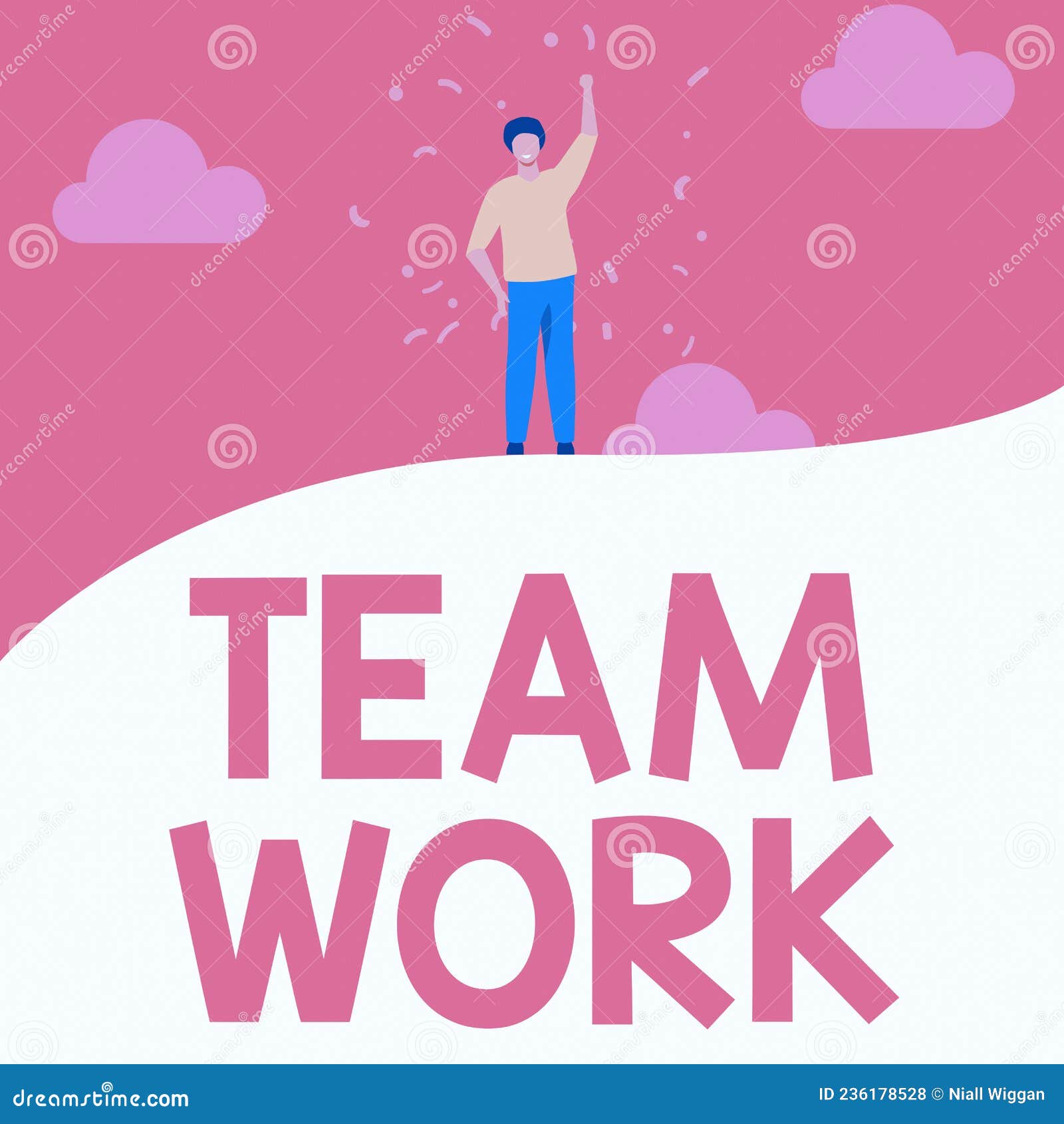 Inspiration Showing Sign Team Work. Conceptual Photo Combined Action of ...