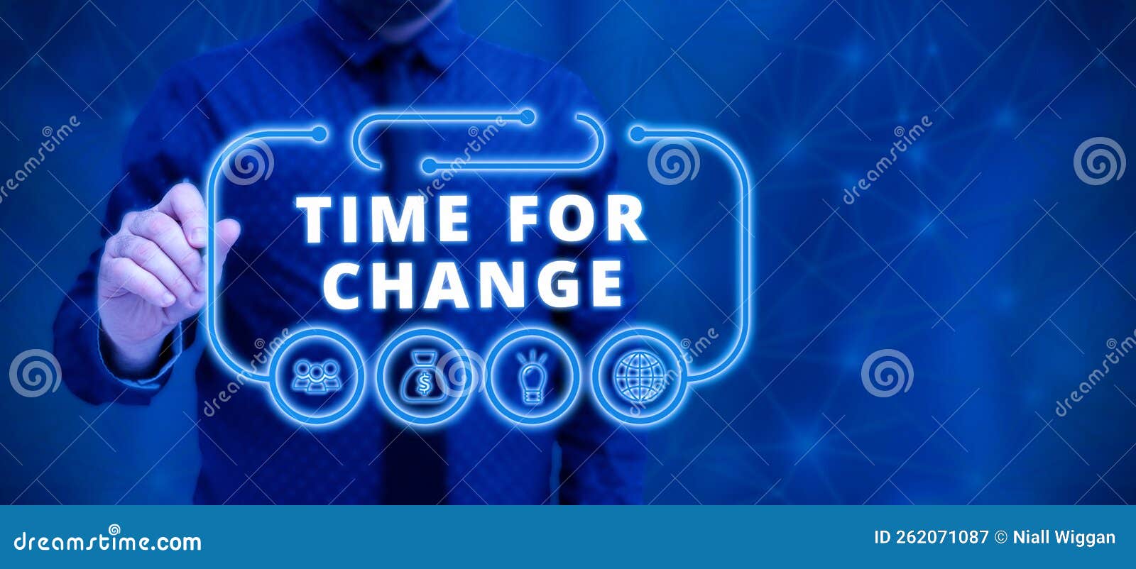 Handwriting Text Time for Change. Business Approach Transition Grow ...