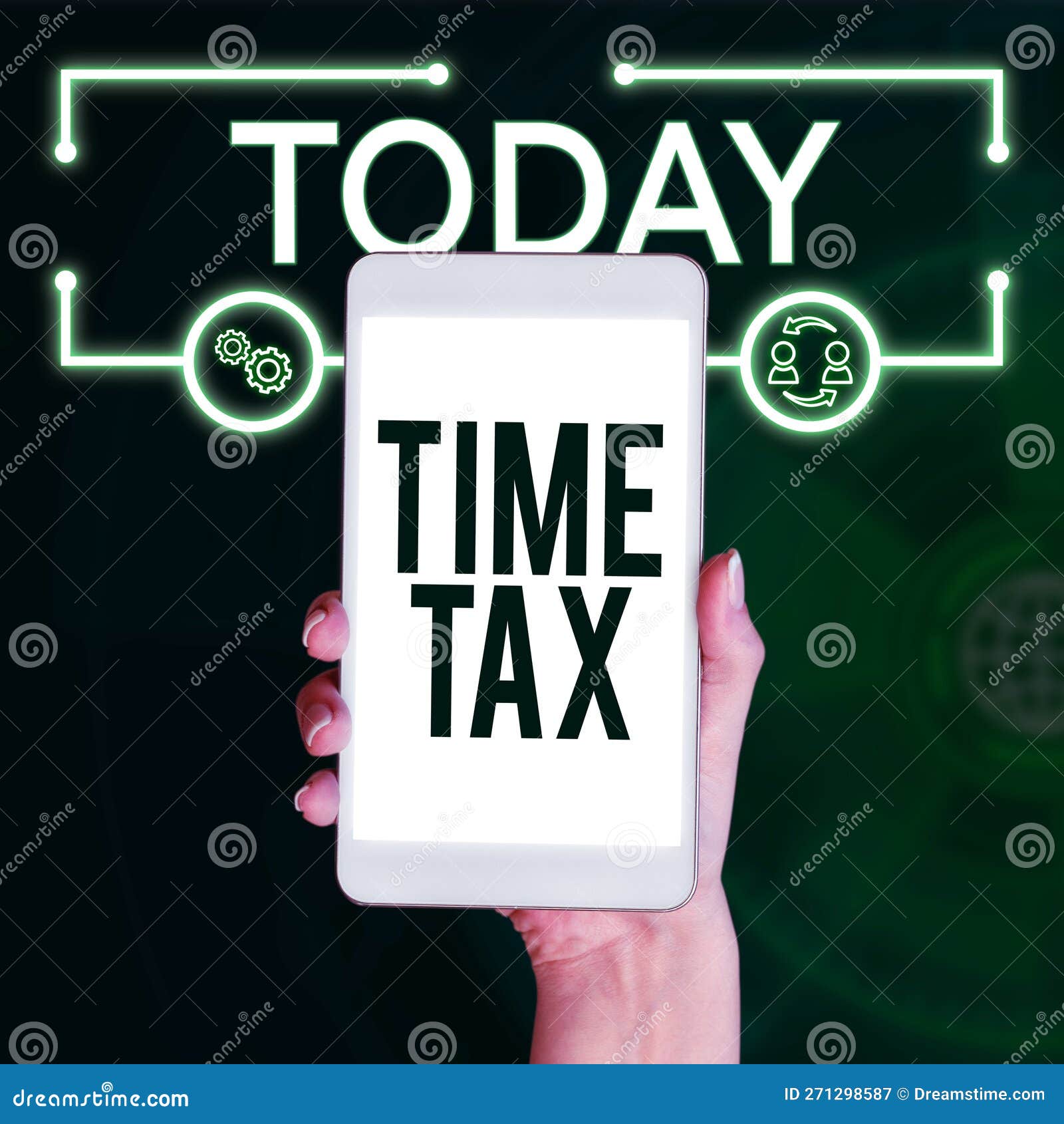 Handwriting Text Time Tax. Internet Concept when Individual Taxpayers ... Handwriting Text Time Tax. Internet Concept when Individual Taxpayers ...