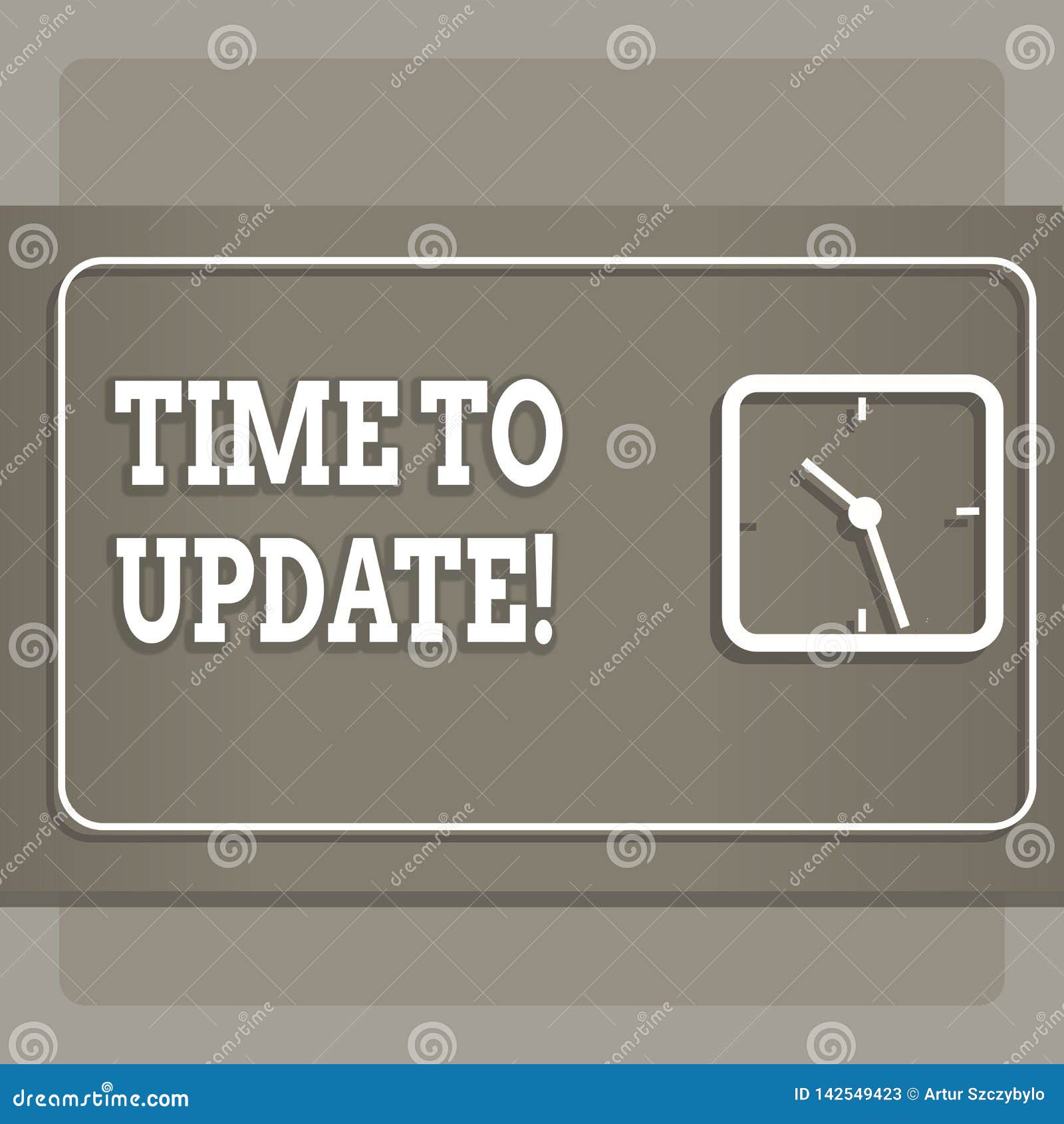 Handwriting Text Time To Update. Concept Meaning this is Right Moment ... Handwriting Text Time To Update. Concept Meaning this is Right Moment ...