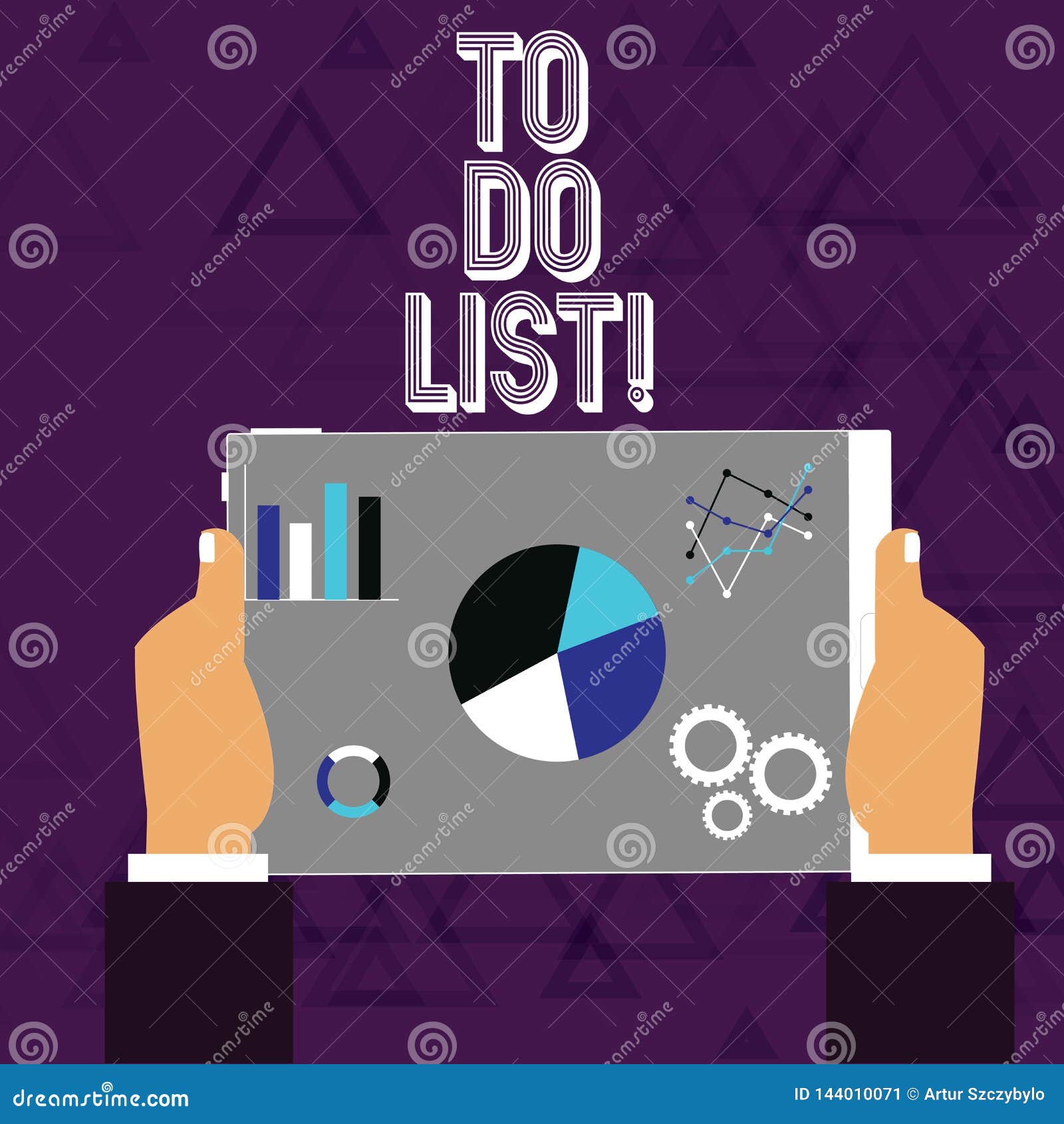 Handwriting Text To Do List. Concept Meaning Tasks that Need To Be ...