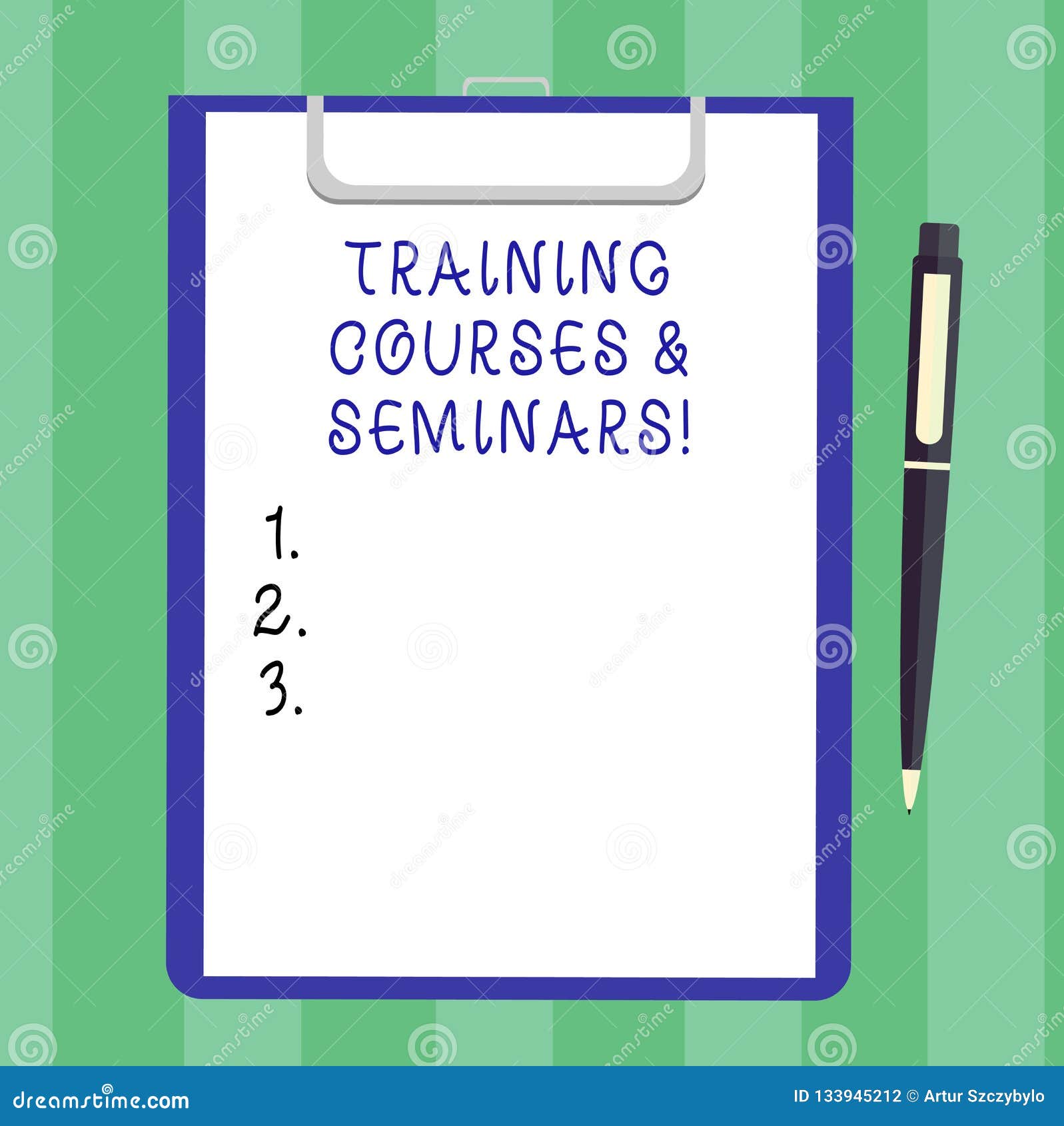 Handwriting Text Training Courses and Seminars. Concept Meaning ...