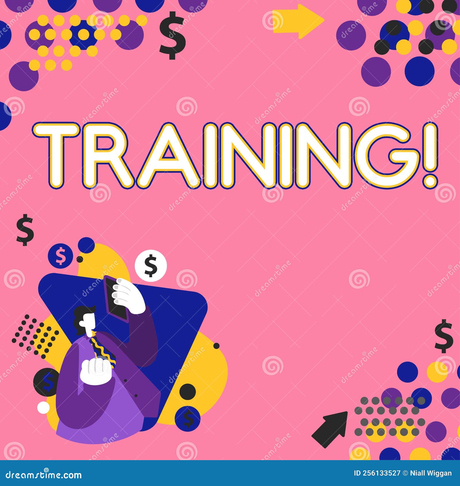 Text Caption Presenting Training. Conceptual Photo an Activity Occurred ...