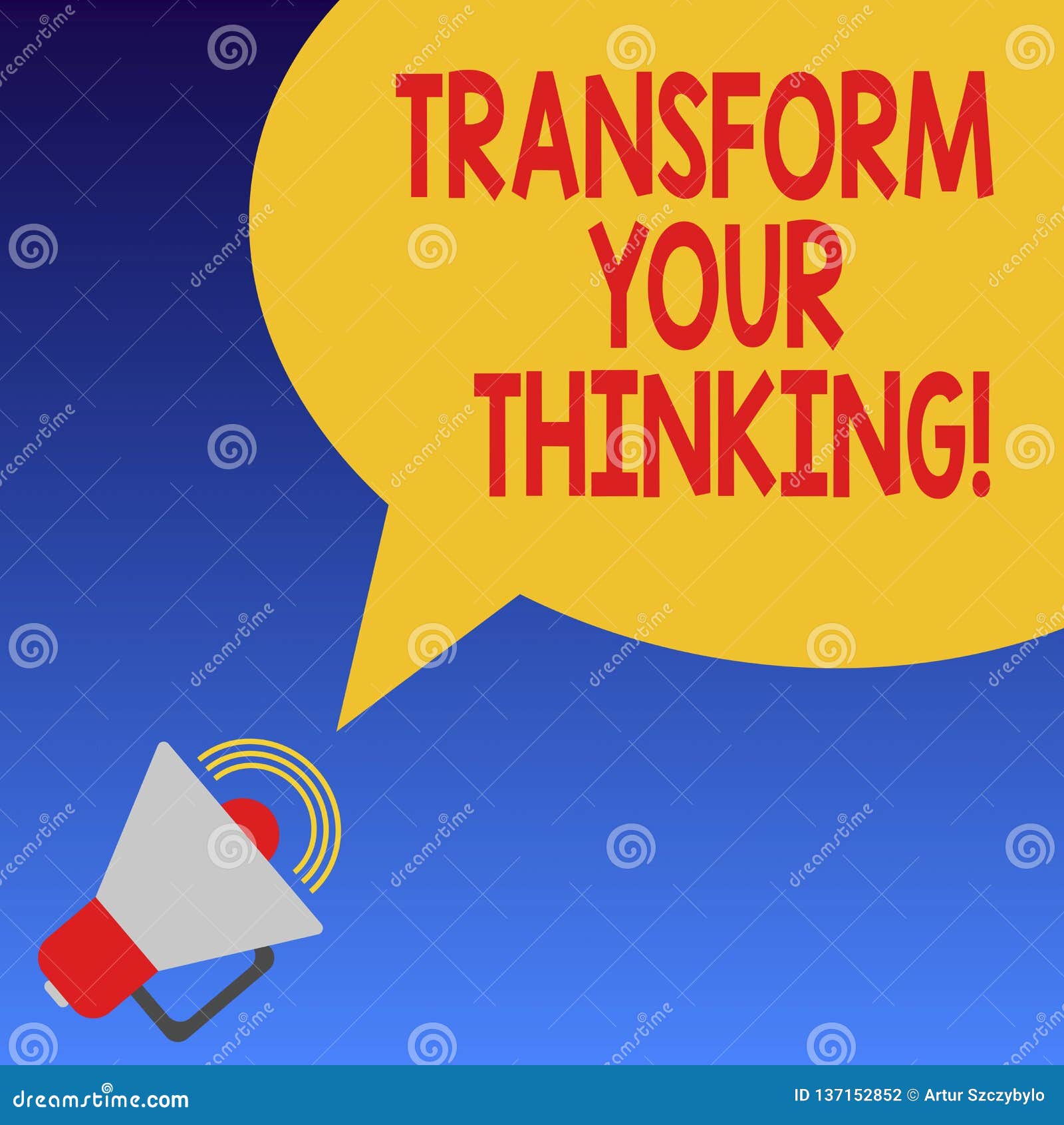 Handwriting Text Transform Your Thinking. Concept Meaning Change Your ...