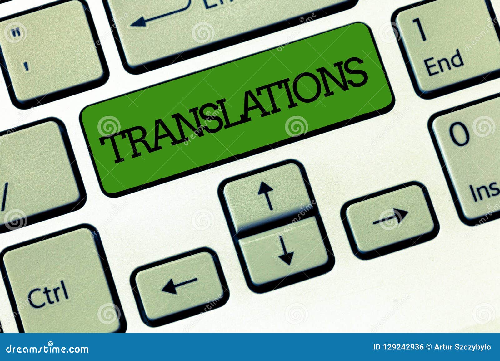 Handwriting Text Translations. Concept Meaning Process of Translating ...