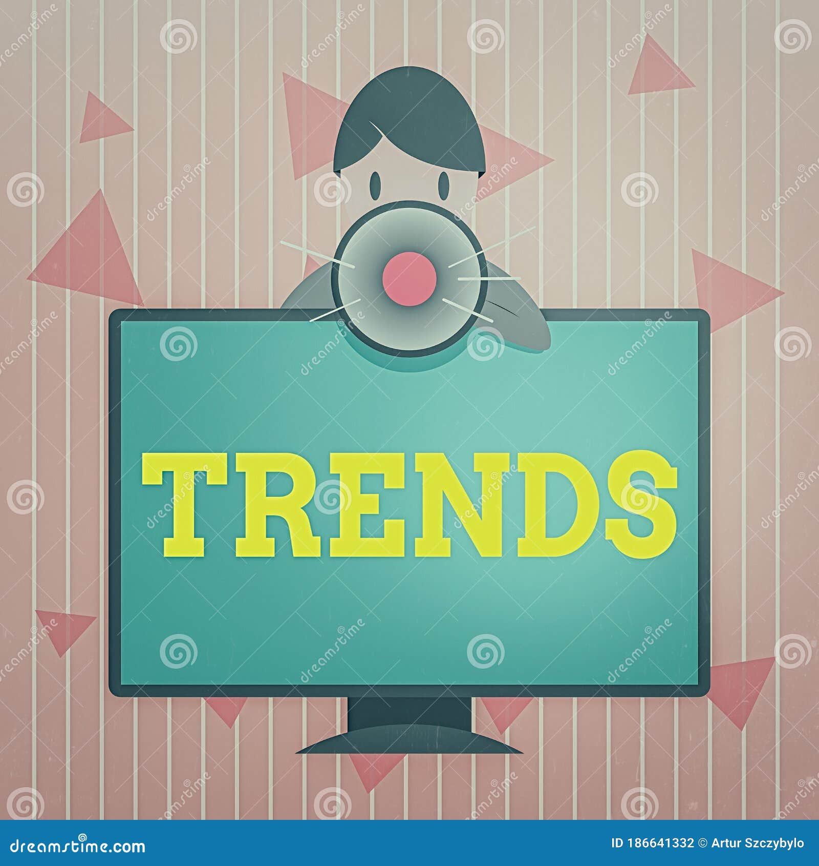 Handwriting Text Trends. Concept Meaning General Tendency of Data ...