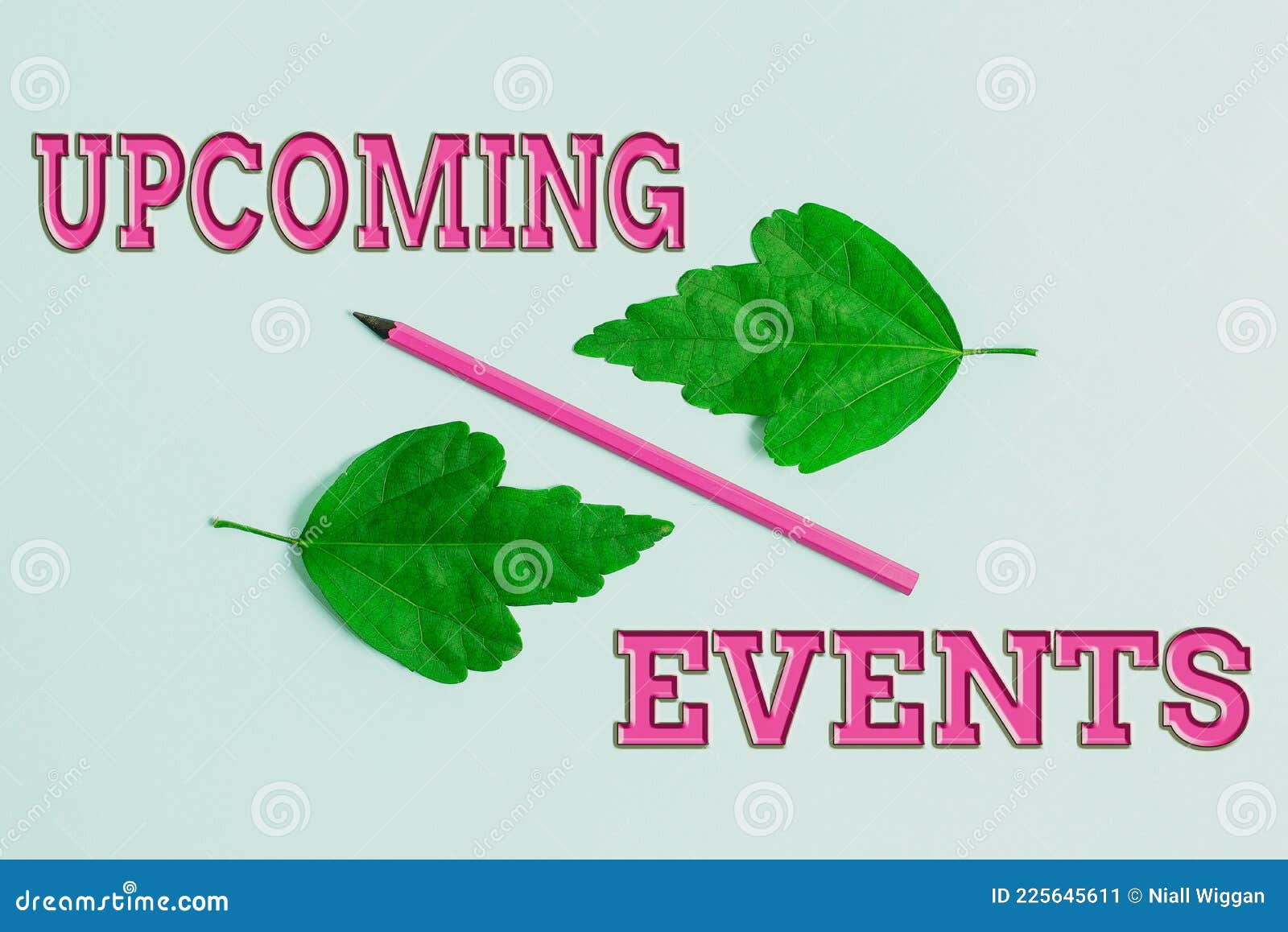 Handwriting Text Upcoming Events. Word Written on the Approaching ...