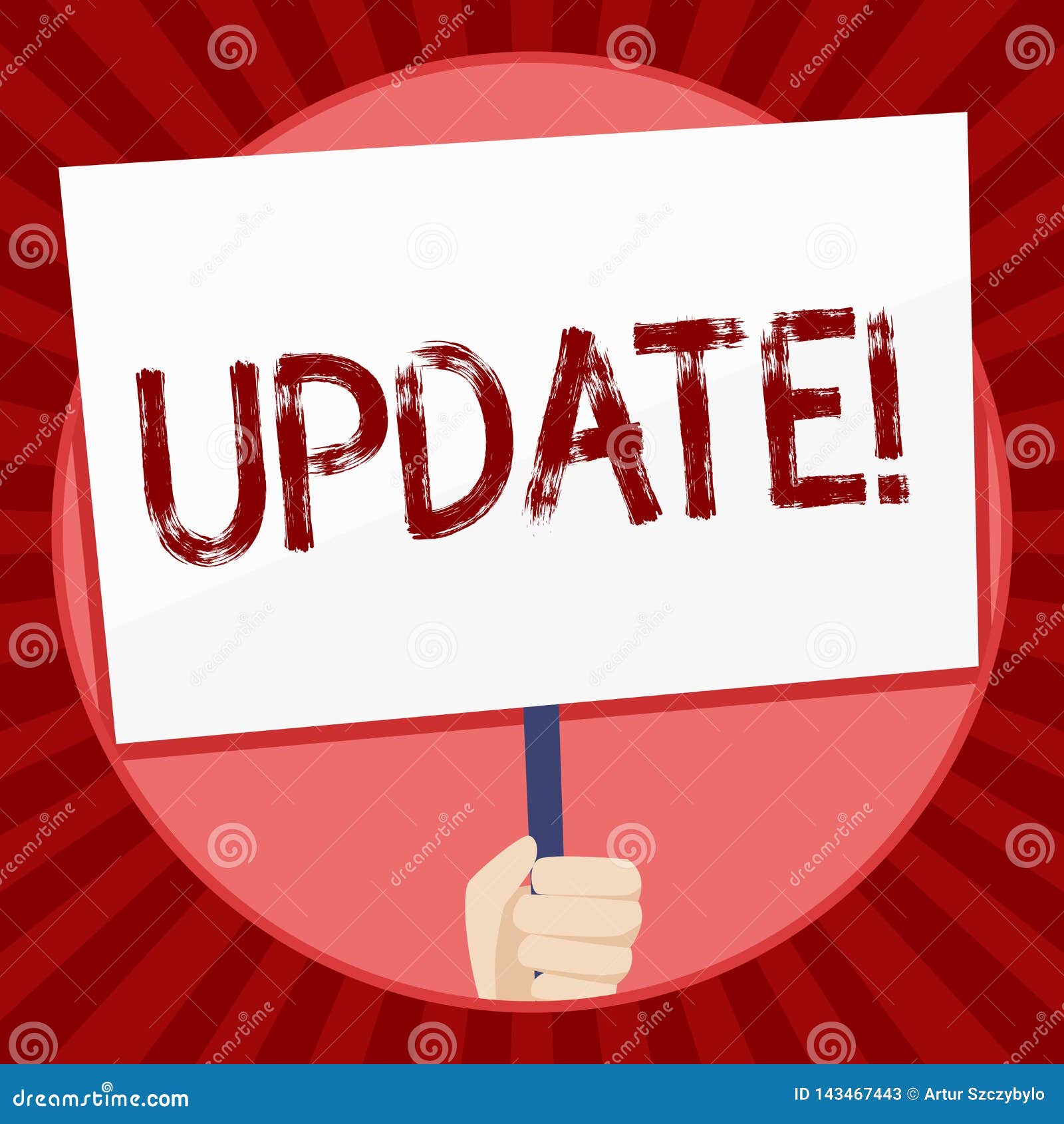 Handwriting Text Update. Concept Meaning Up To Date with Latest ...