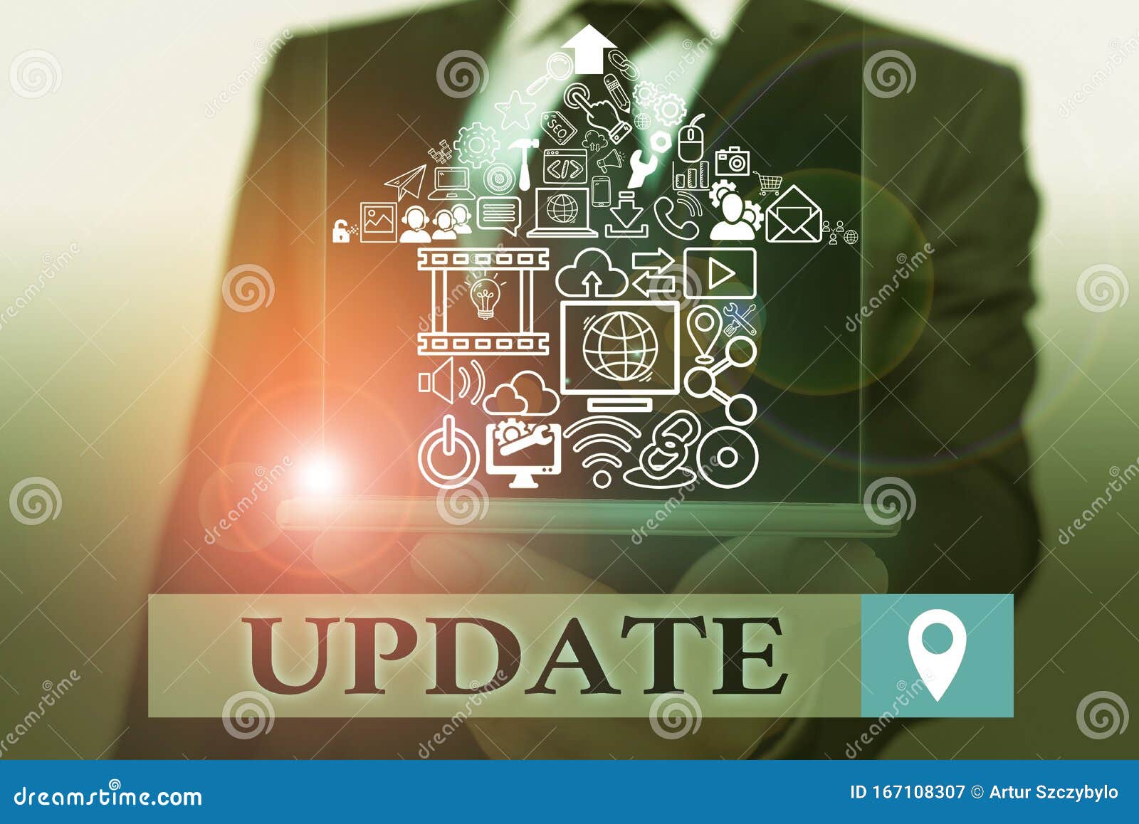 Handwriting Text Update. Concept Meaning by Adding New Information or ...