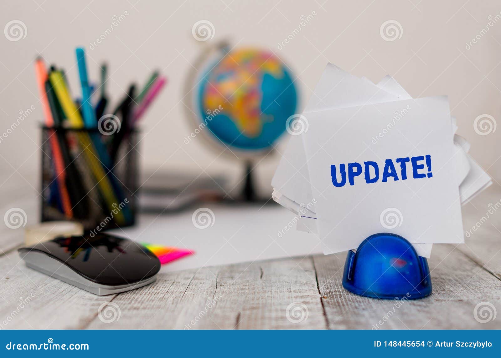 Handwriting Text UPDATE. Concept Meaning Make Something More Modern or ...