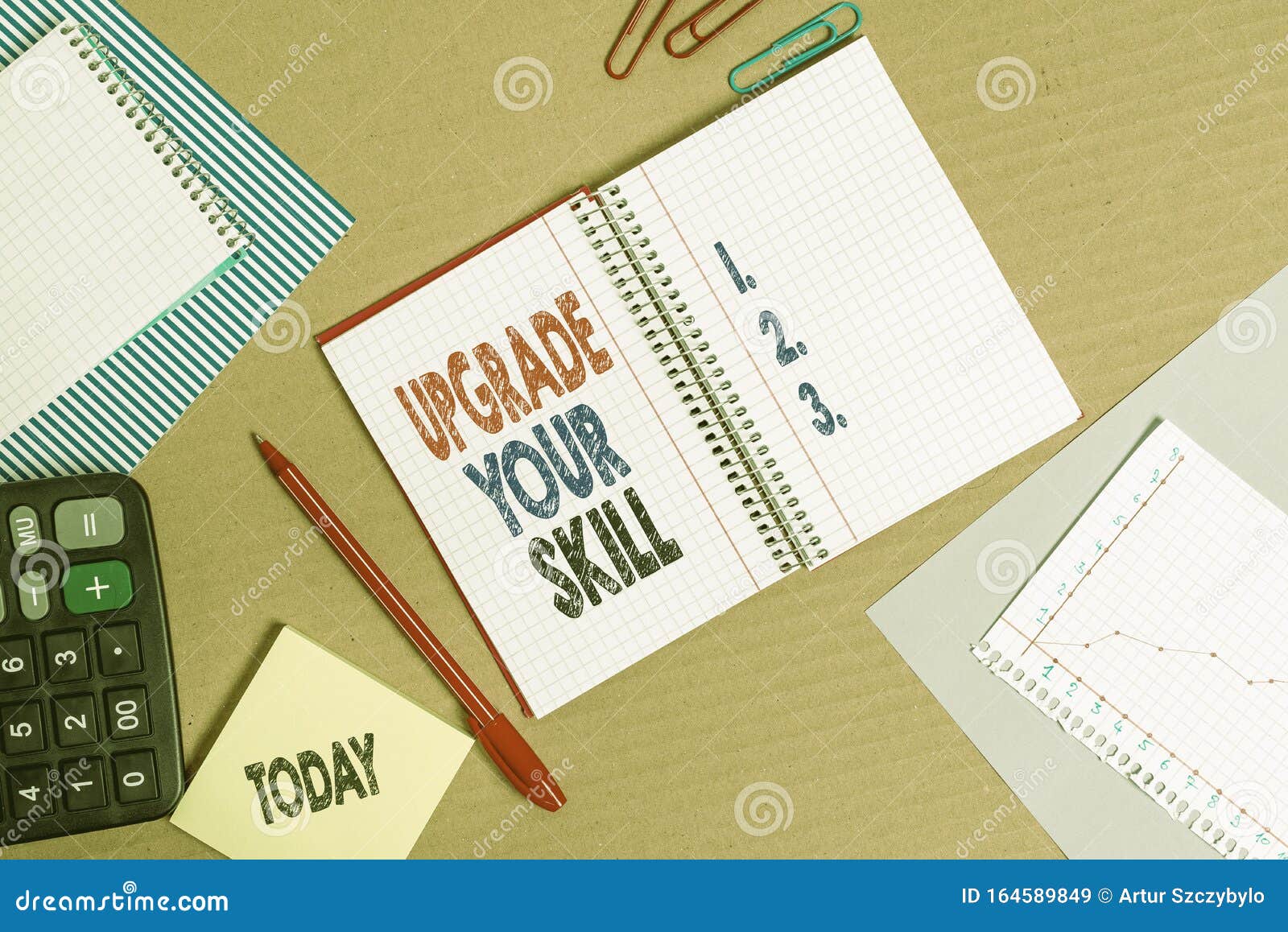 Handwriting Text Upgrade Your Skill. Concept Meaning Expand Scope of ...