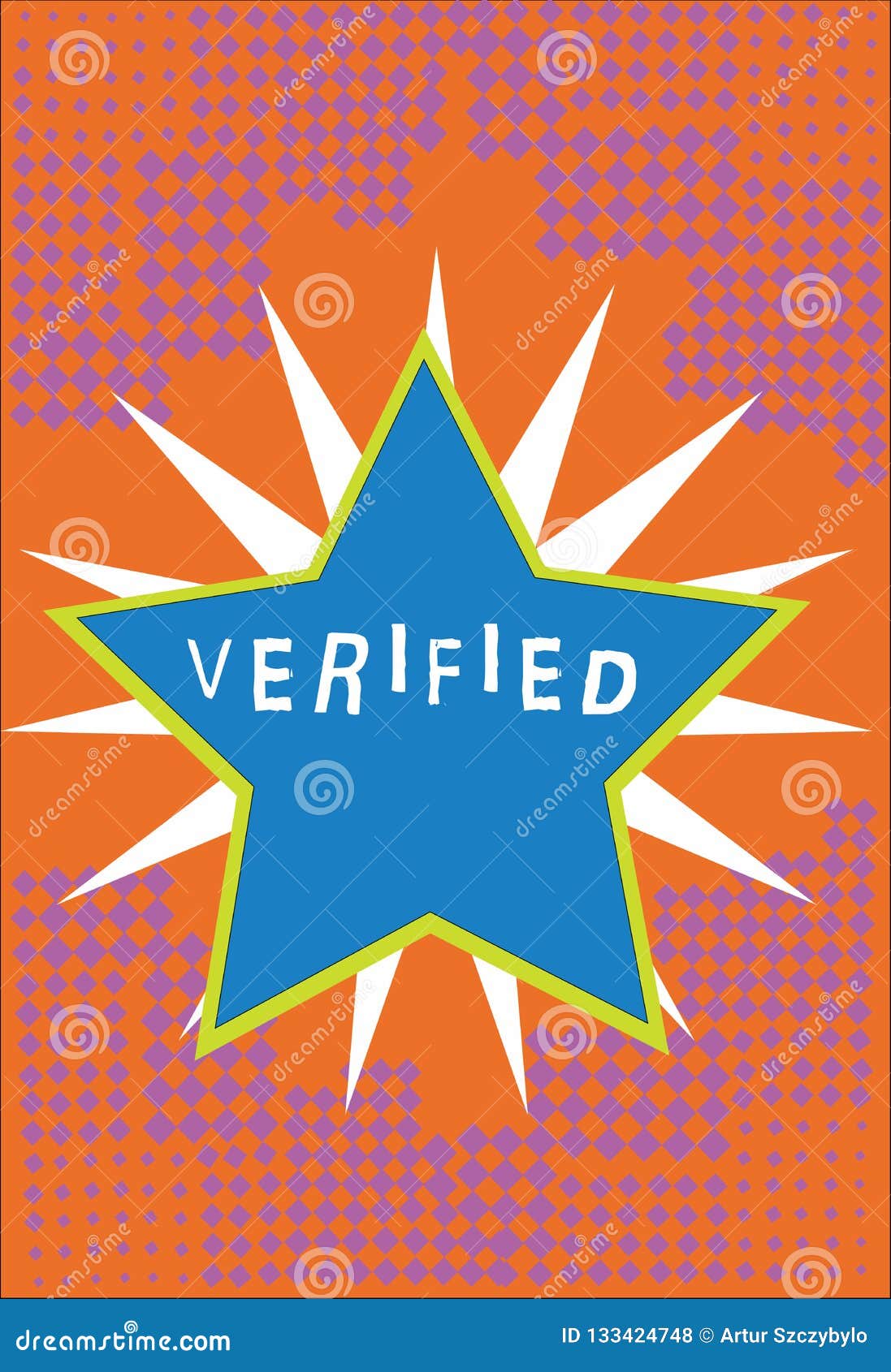 Handwriting Text Verified. Concept Meaning Make Sure or Demonstrate ...