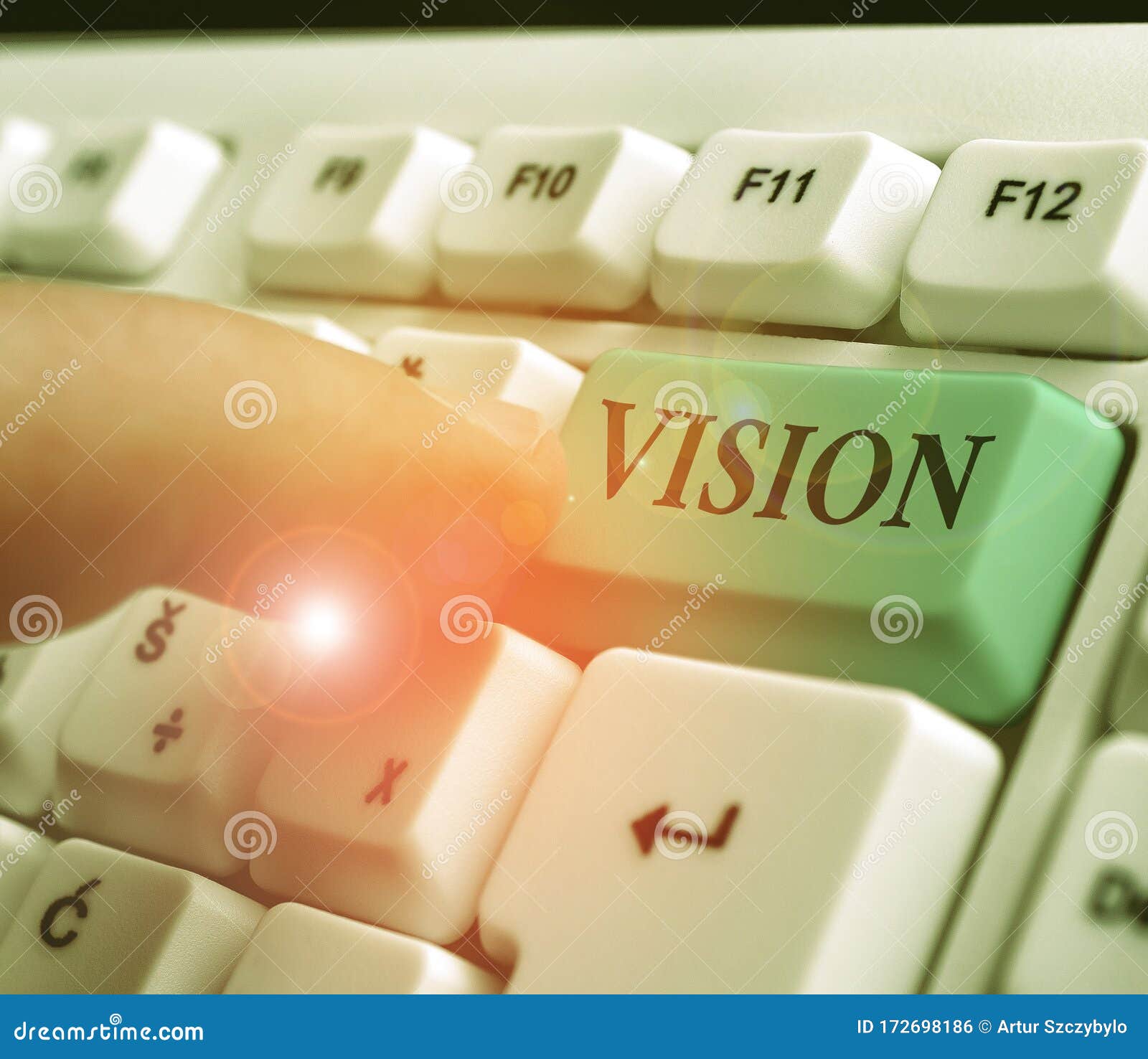 Handwriting Text Vision. Concept Meaning Ability To Think about or Plan ...