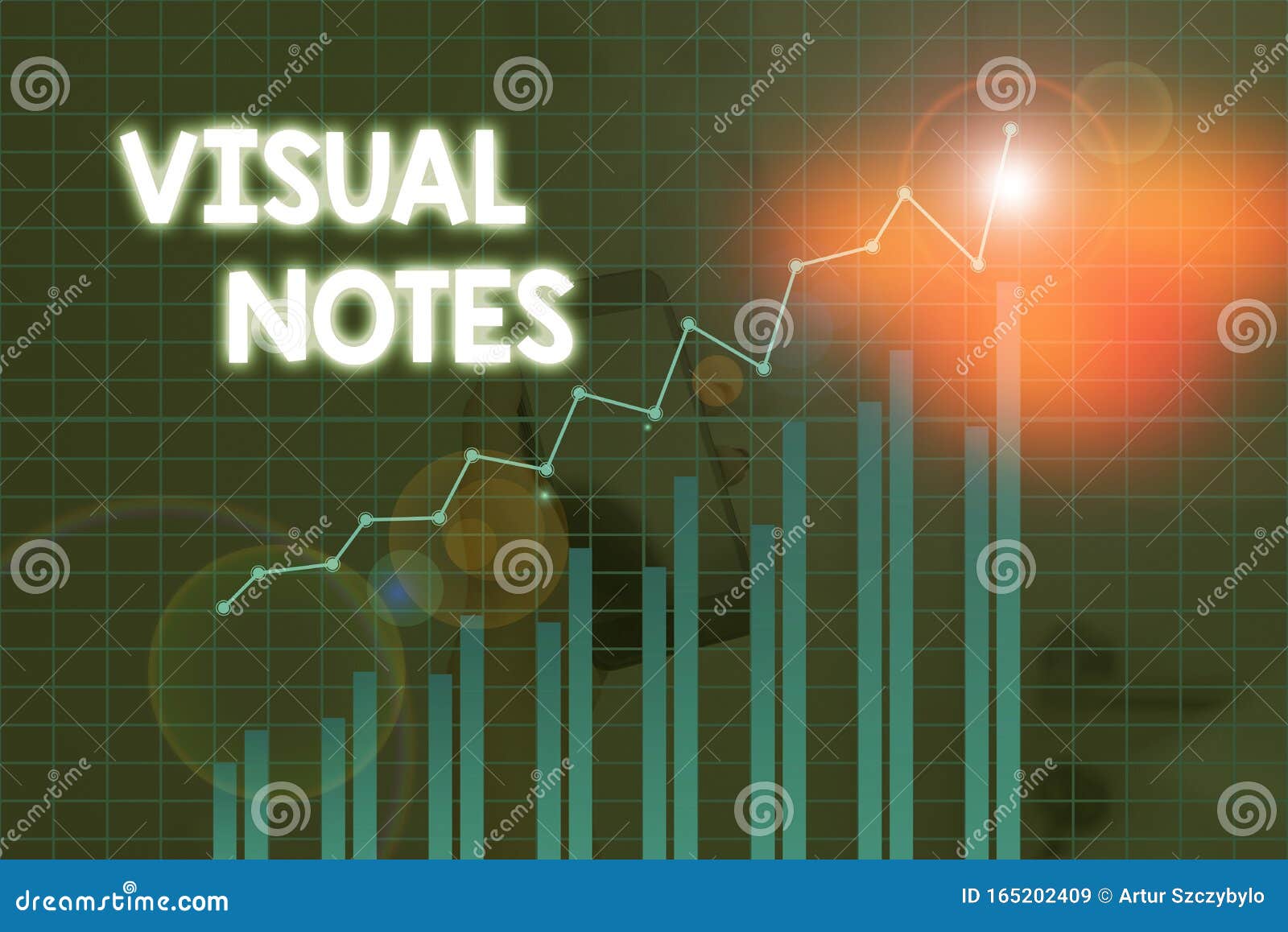Handwriting Text Visual Notes. Concept Meaning Process of Representing ...