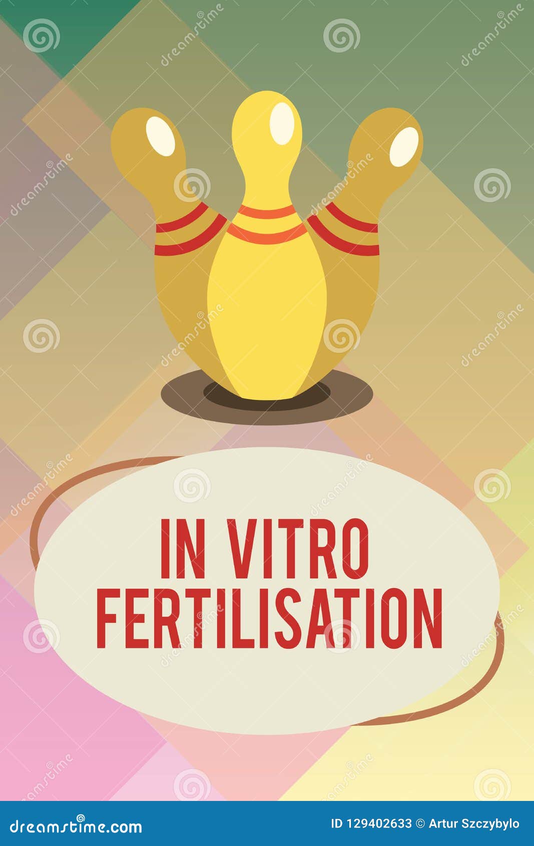 Handwriting Text In Vitro Fertilisation Concept Meaning An Egg Is