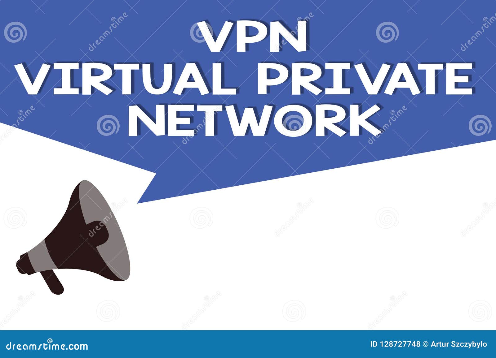 Handwriting Text Vpn Virtual Private Network. Concept Meaning Safe ...
