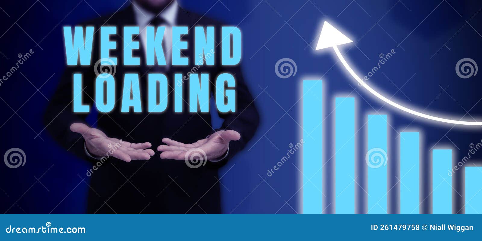 Text Sign Showing Weekend Loading. Conceptual Photo Starting Friday ... Text Sign Showing Weekend Loading. Conceptual Photo Starting Friday ...