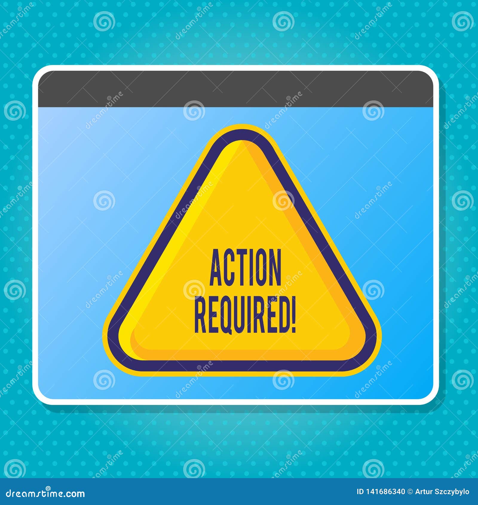 Handwriting Text Writing Action Required. Concept Meaning Important Act ...