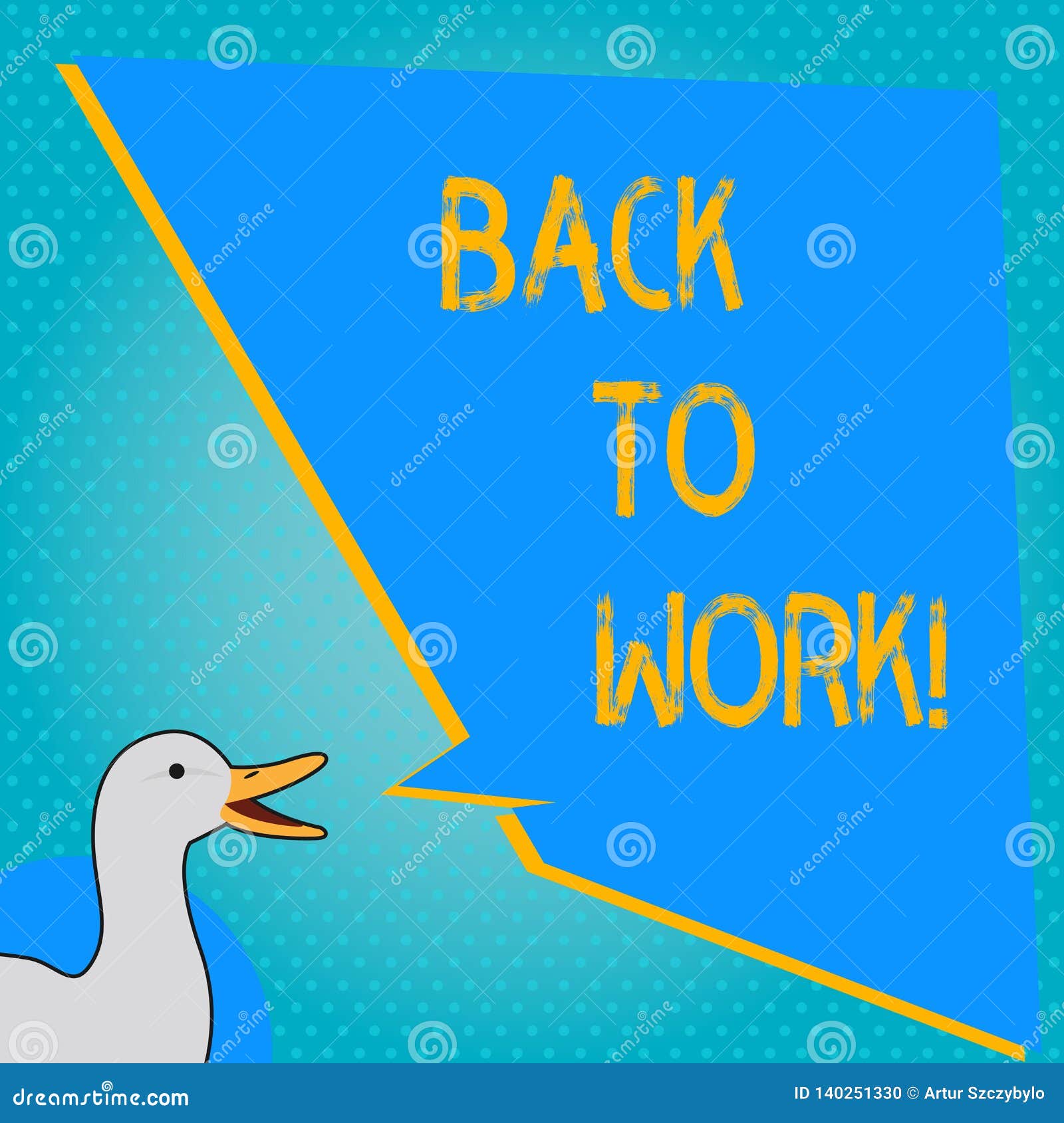 Handwriting Text Writing Back To Work. Concept Meaning Returning To Job ...