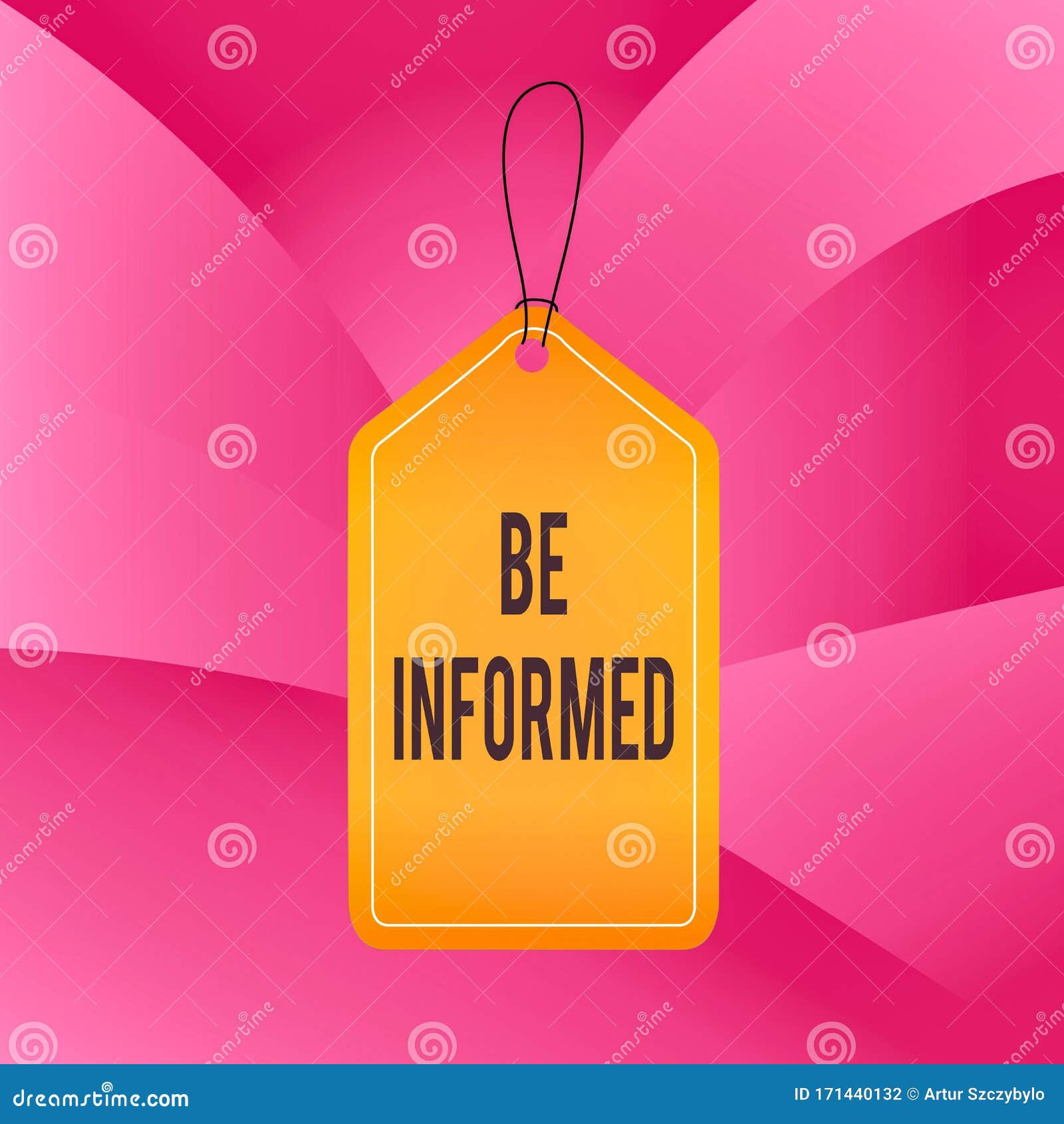 Handwriting Text Writing Be Informed. Concept Meaning Having or Showing ...