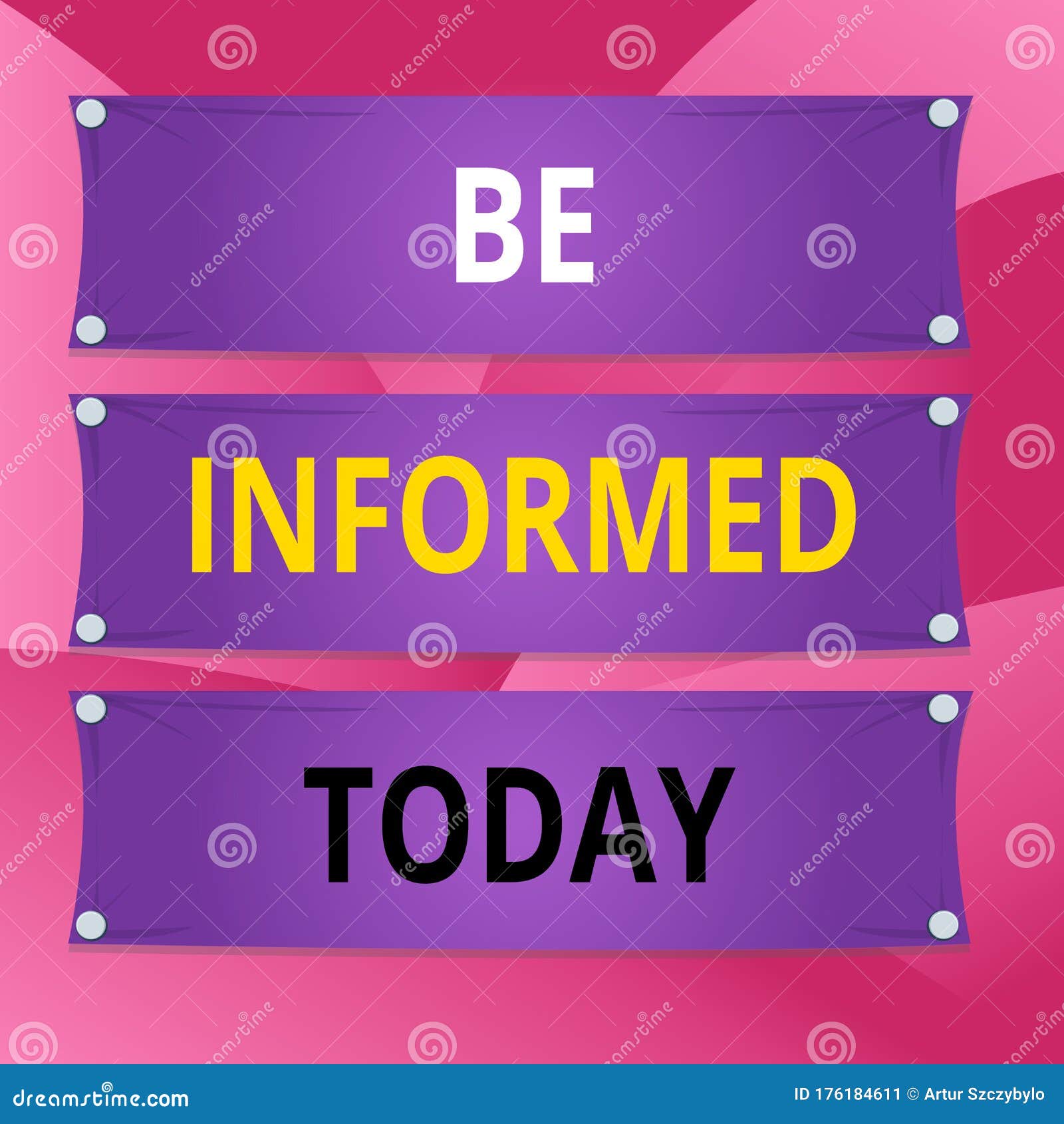 Handwriting Text Writing Be Informed. Concept Meaning Having or Showing ...