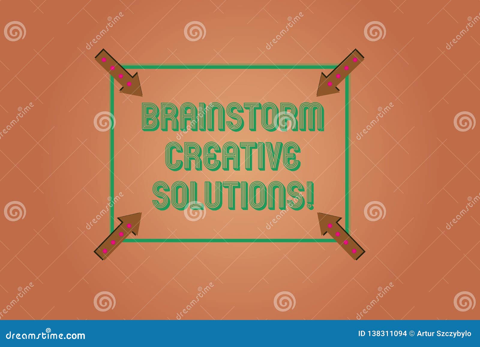 Handwriting Text Writing Brainstorm Creative Solutions. Concept Meaning ...