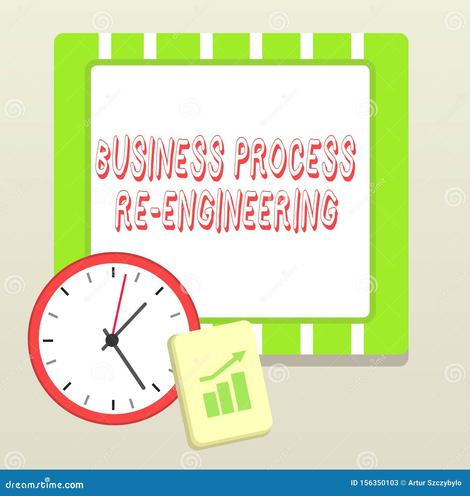 Handwriting Text Writing Business Process Re Engineering. Concept ...