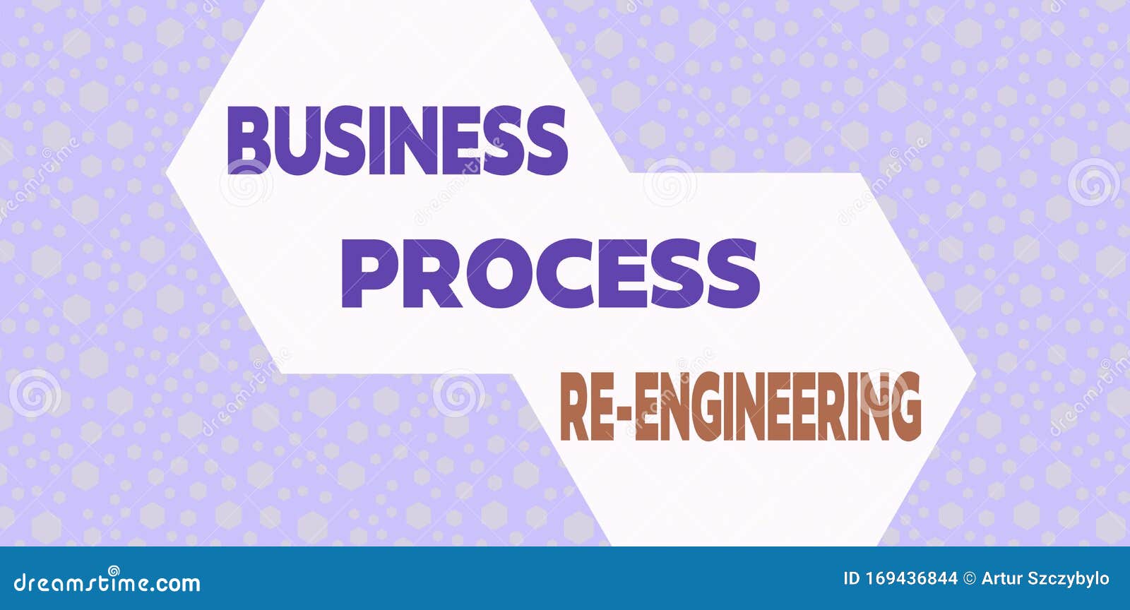 Handwriting Text Writing Business Process Re Engineering. Concept ...