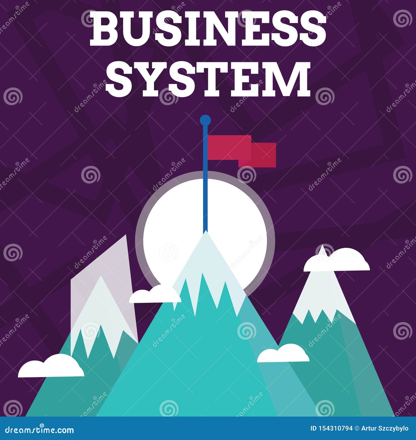 Handwriting Text Writing Business System. Concept Meaning a Method of ...