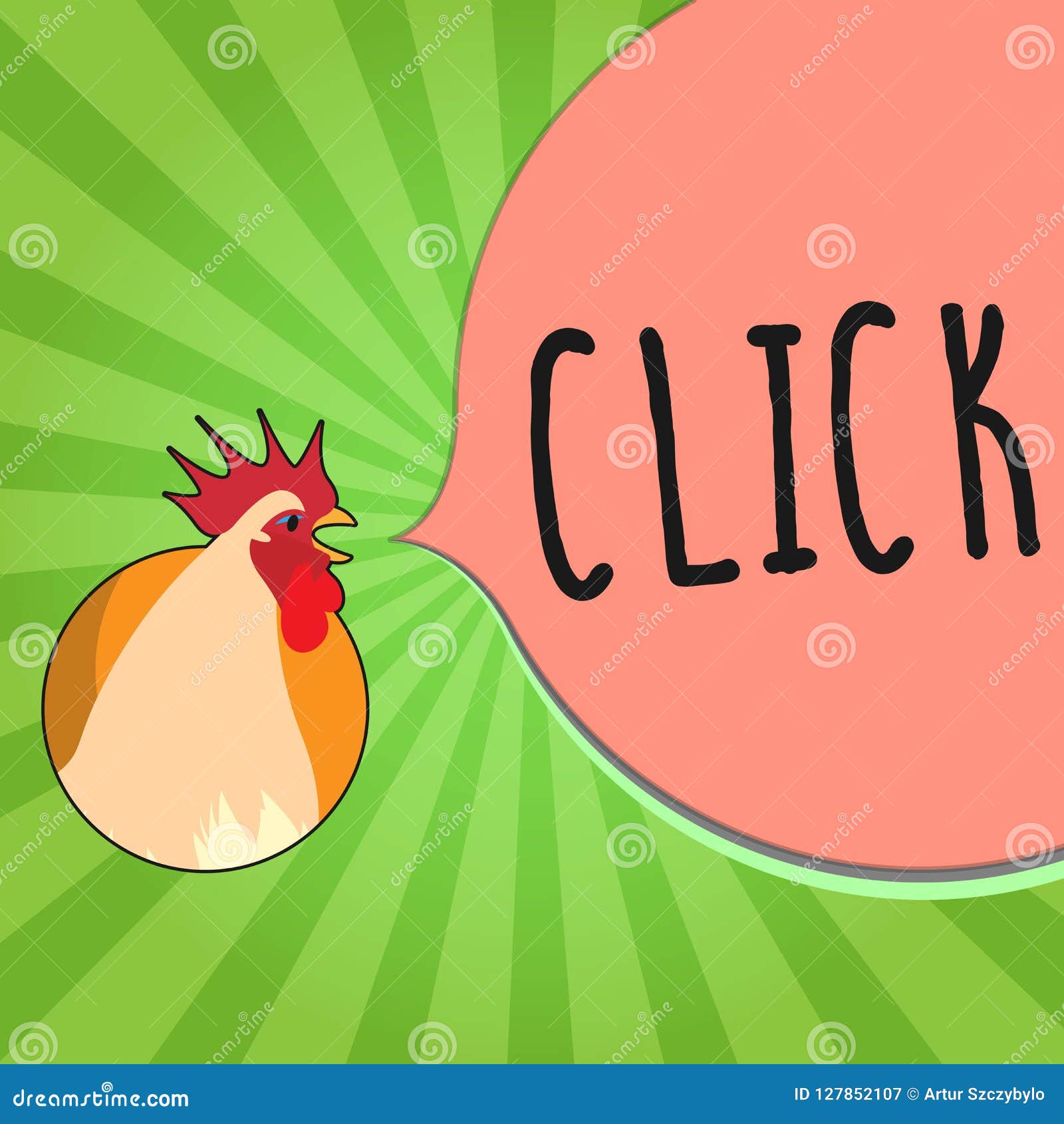 Handwriting Text Writing Click. Concept Meaning Act of Pressing a ...