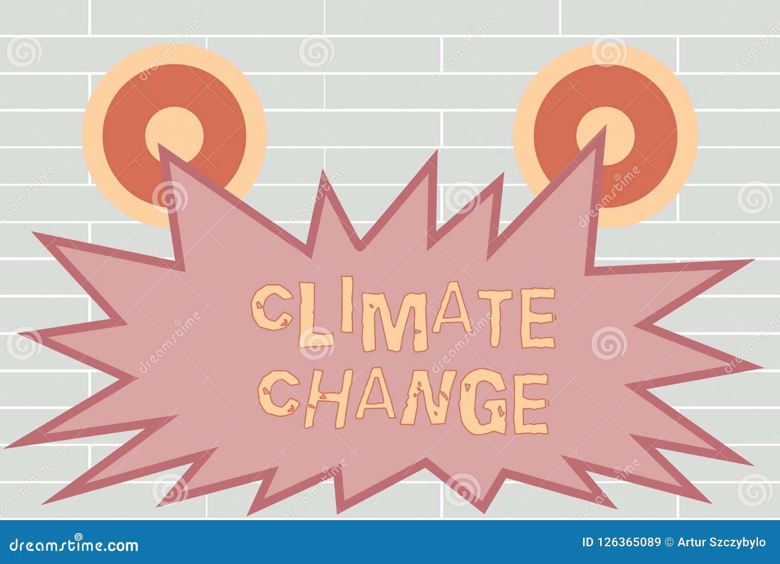 Handwriting Text Writing Climate Change. Concept Meaning Increase in ...