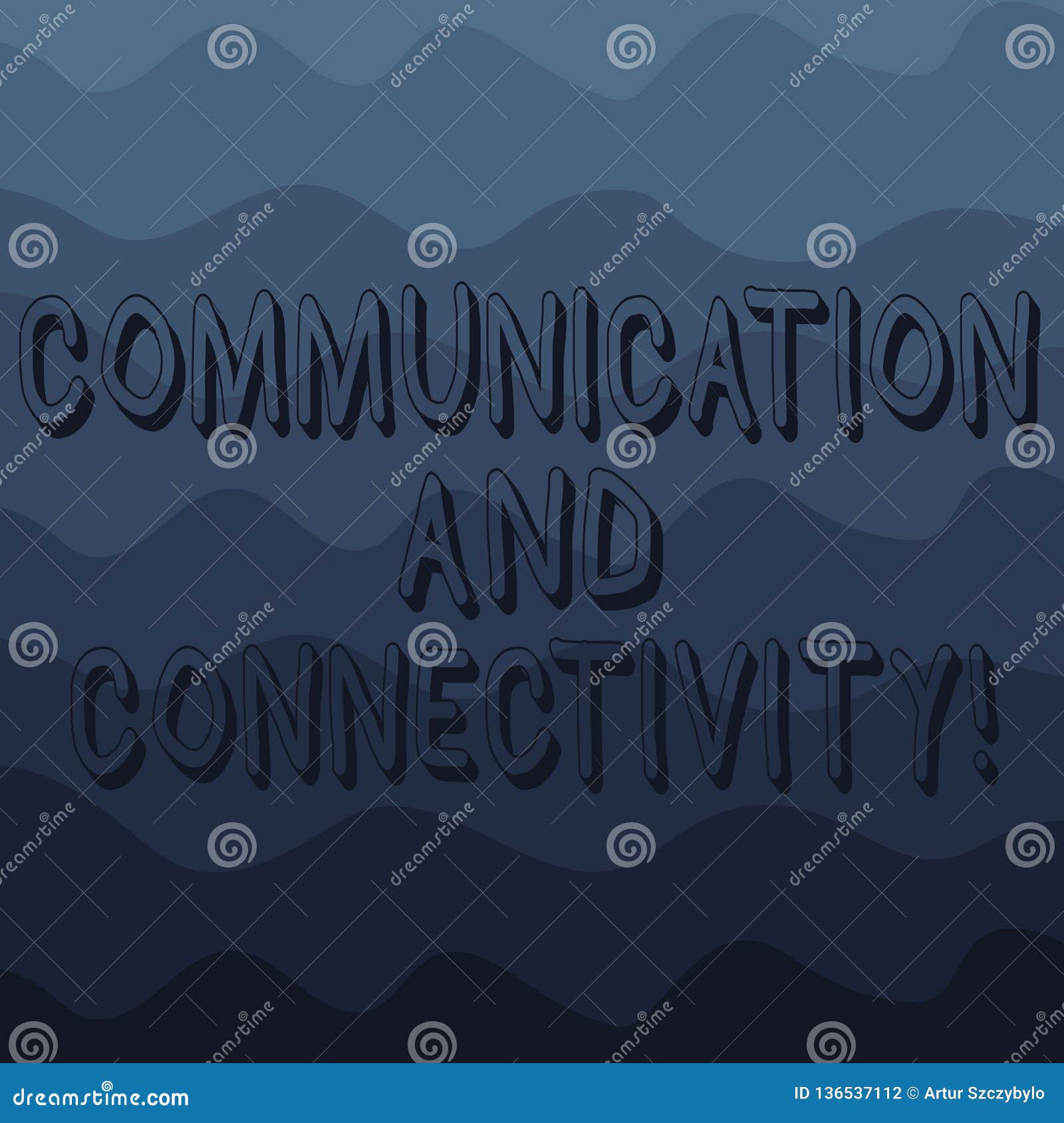 Handwriting Text Writing Communication and Connectivity. Concept ...