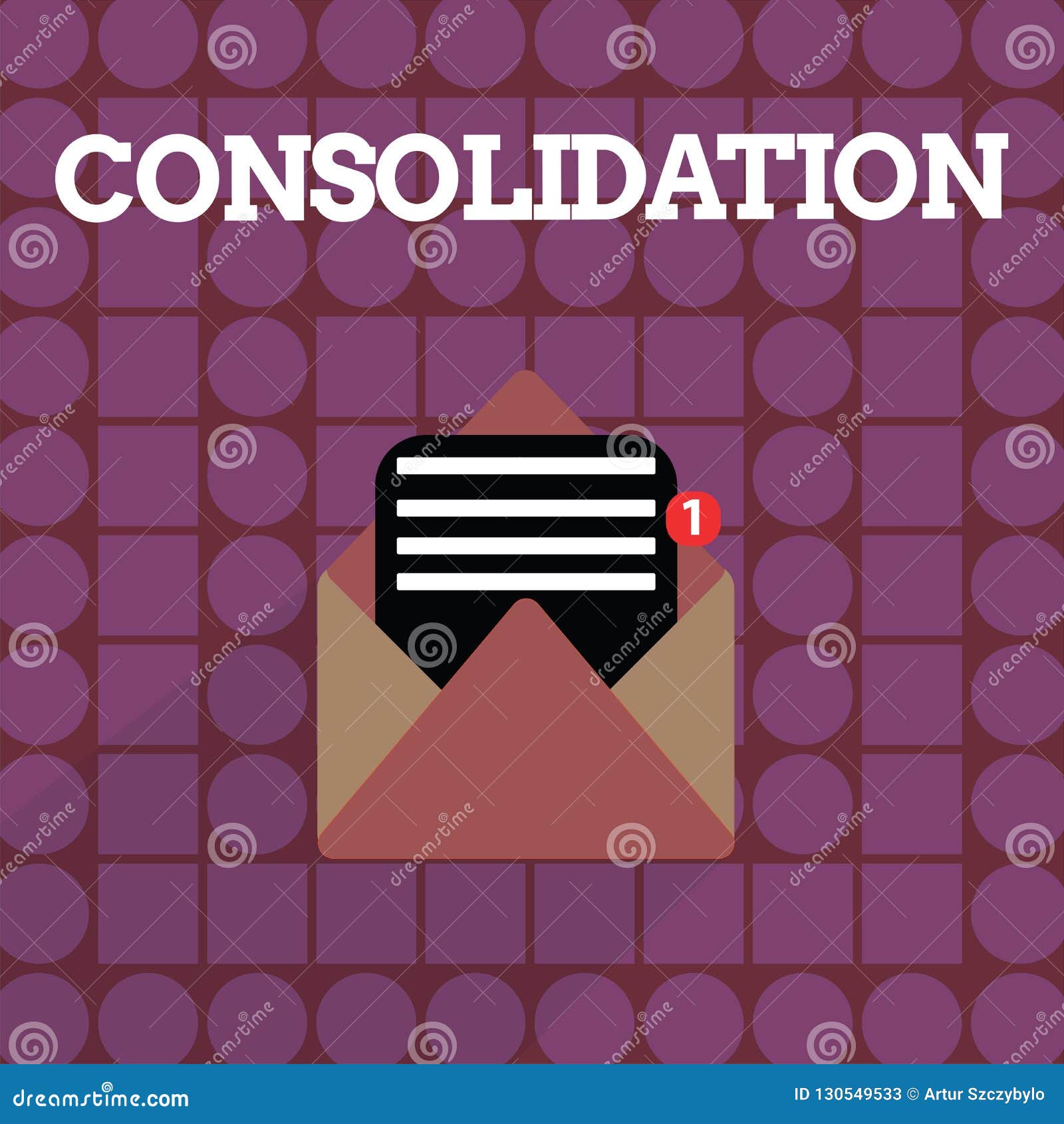 Handwriting Text Writing Consolidation. Concept Meaning Action or ...