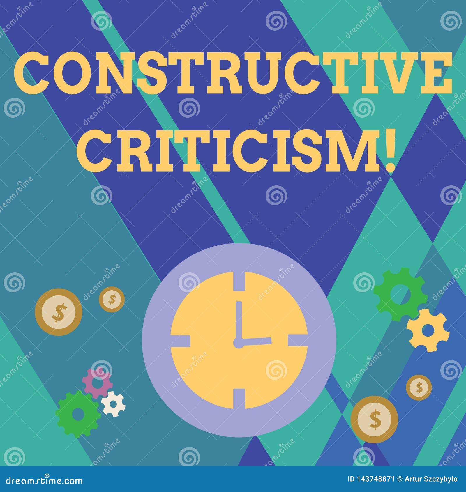 Constructive Criticism Concept Icon Cartoon Vector | CartoonDealer.com ...