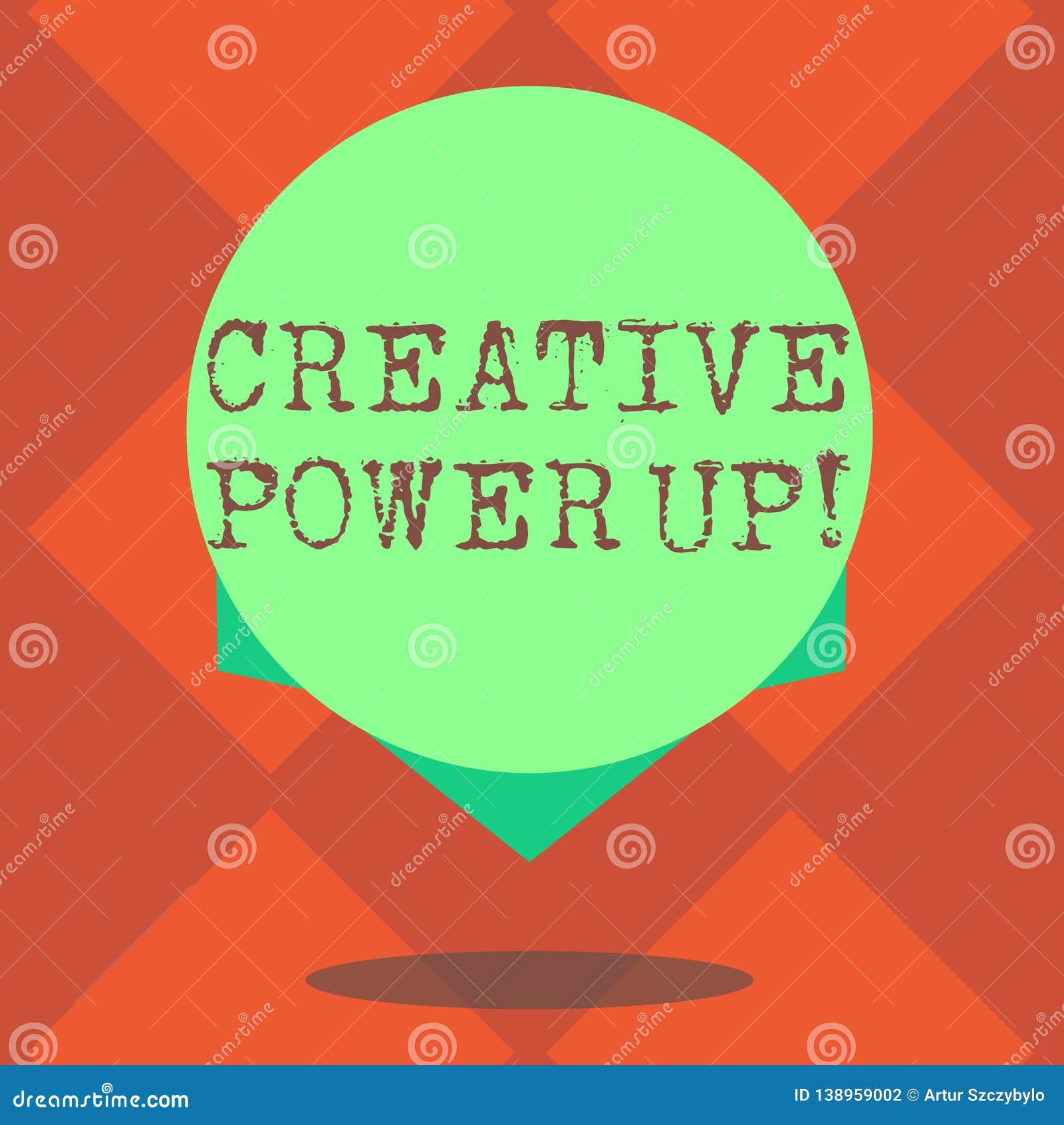 Handwriting Text Writing Creative Power Up. Concept Meaning ...