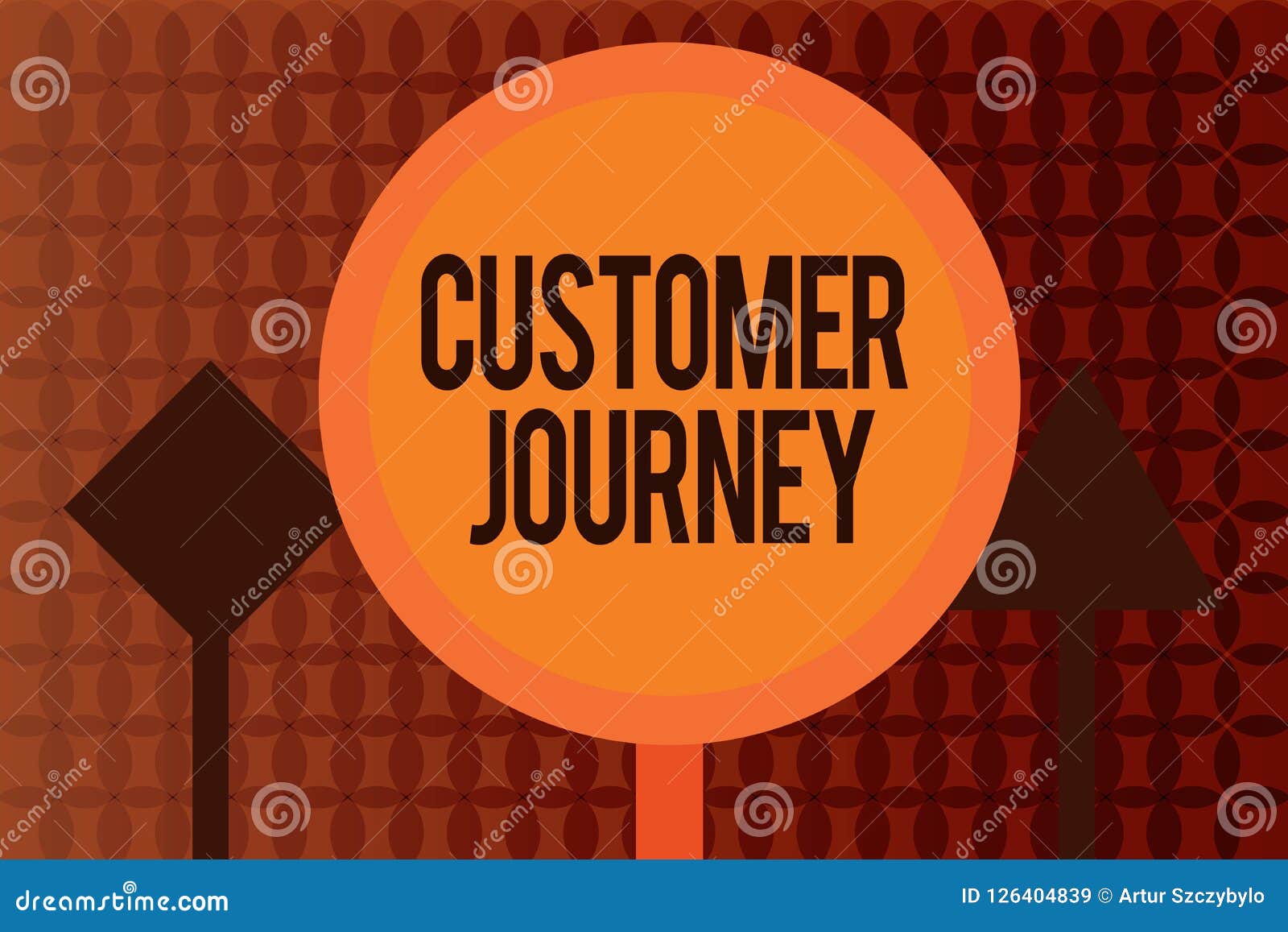 Handwriting Text Writing Customer Journey. Concept Meaning Product of ...
