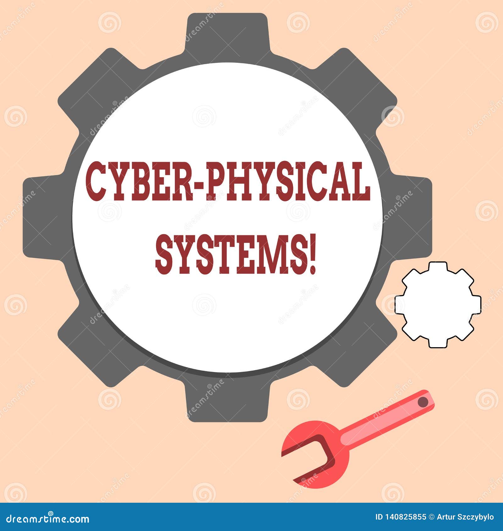 Handwriting Text Writing Cyber Physical Systems. Concept Meaning ...