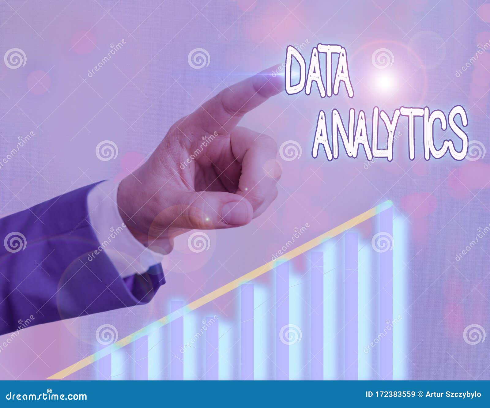 Handwriting Text Writing Data Analytics. Concept Meaning Process of ...