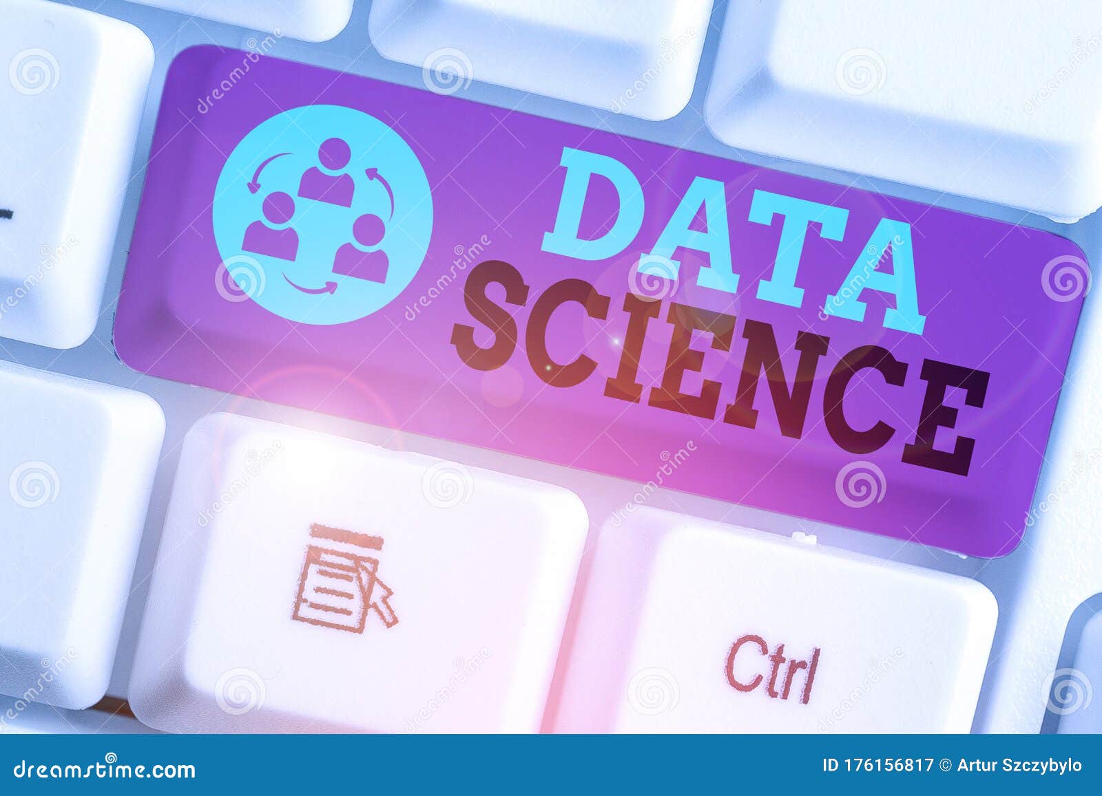 Handwriting Text Writing Data Science. Concept Meaning ...
