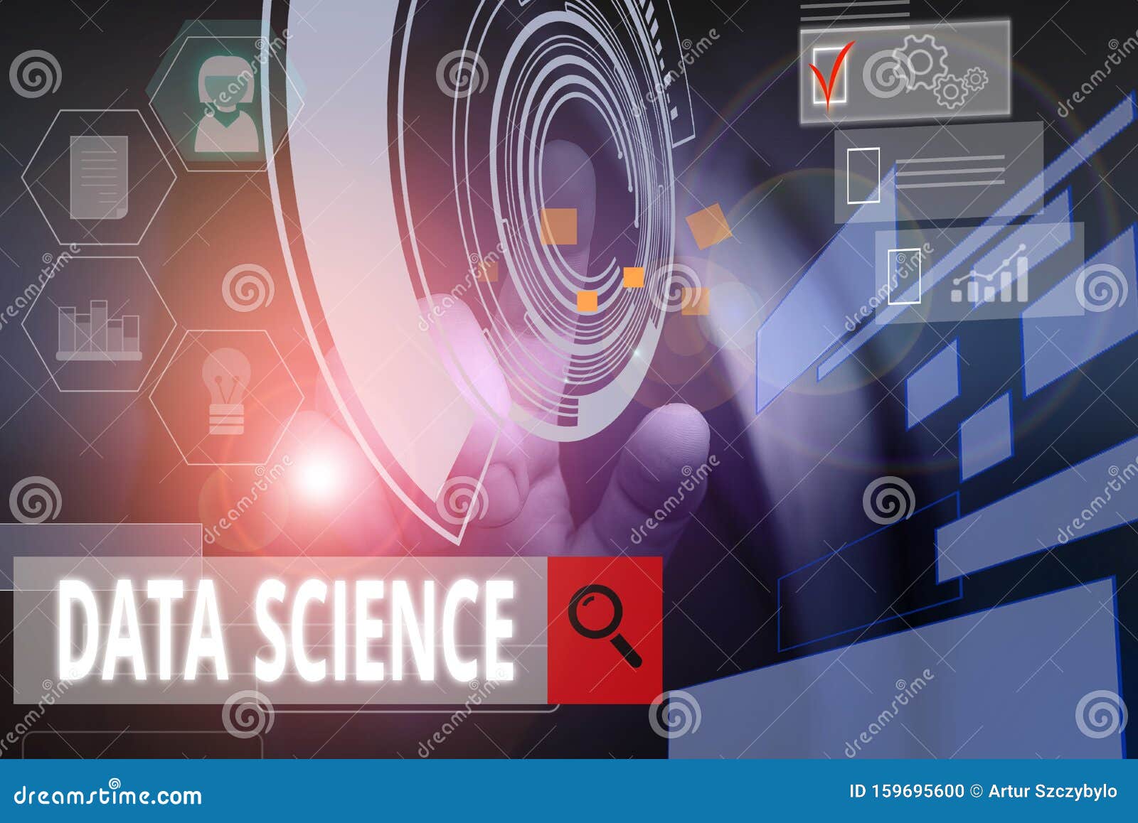 Handwriting Text Writing Data Science. Concept Meaning ...