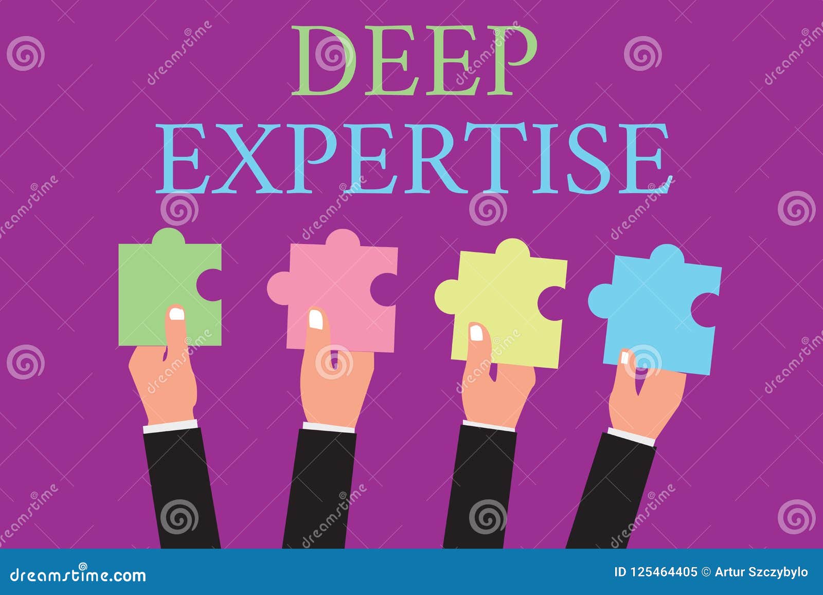 Handwriting Text Writing Deep Expertise. Concept Meaning Great Skill or ...