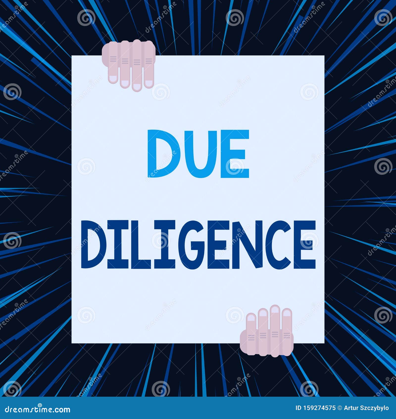 Handwriting Text Writing Due Diligence. Concept Meaning Comprehensive ... Handwriting Text Writing Due Diligence. Concept Meaning Comprehensive ...