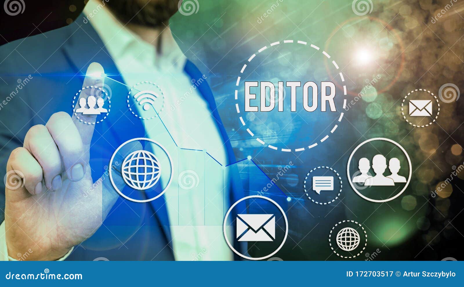 Handwriting Text Writing Editor. Concept Meaning Demonstrating Who is ...