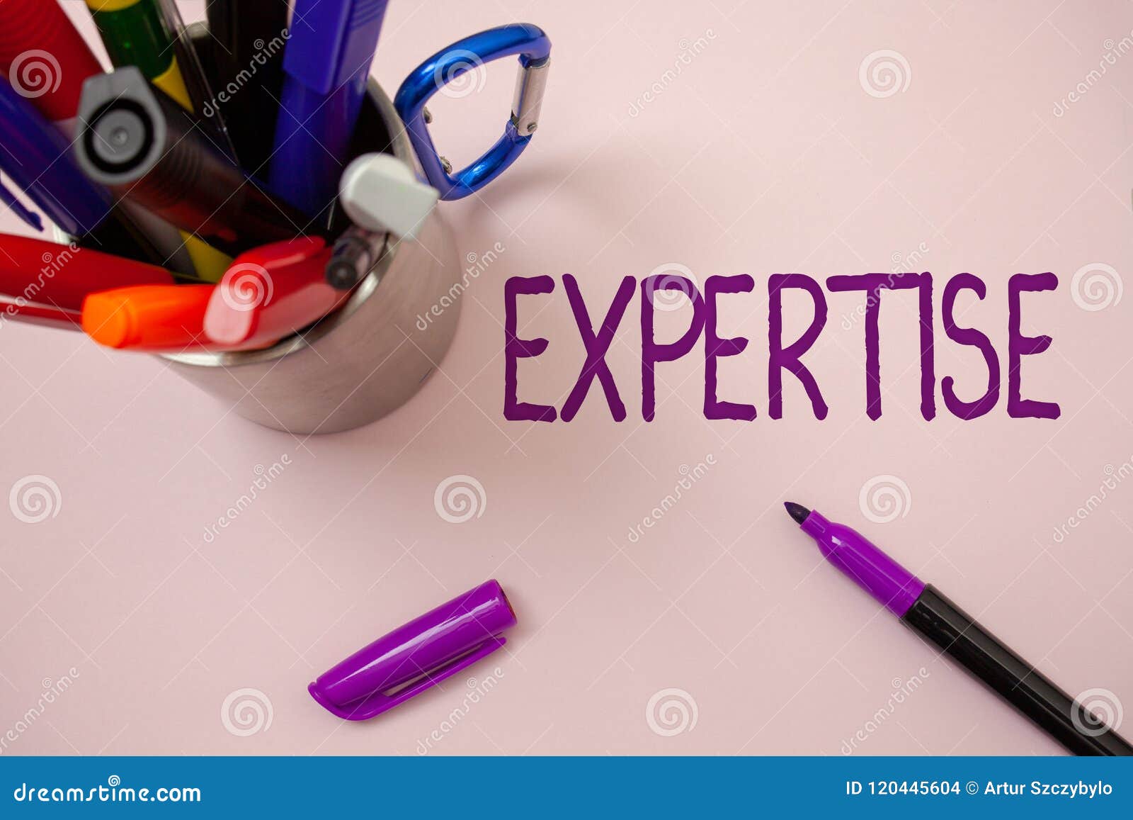 Handwriting Text Writing Expertise. Concept Meaning Expert Skill or ...